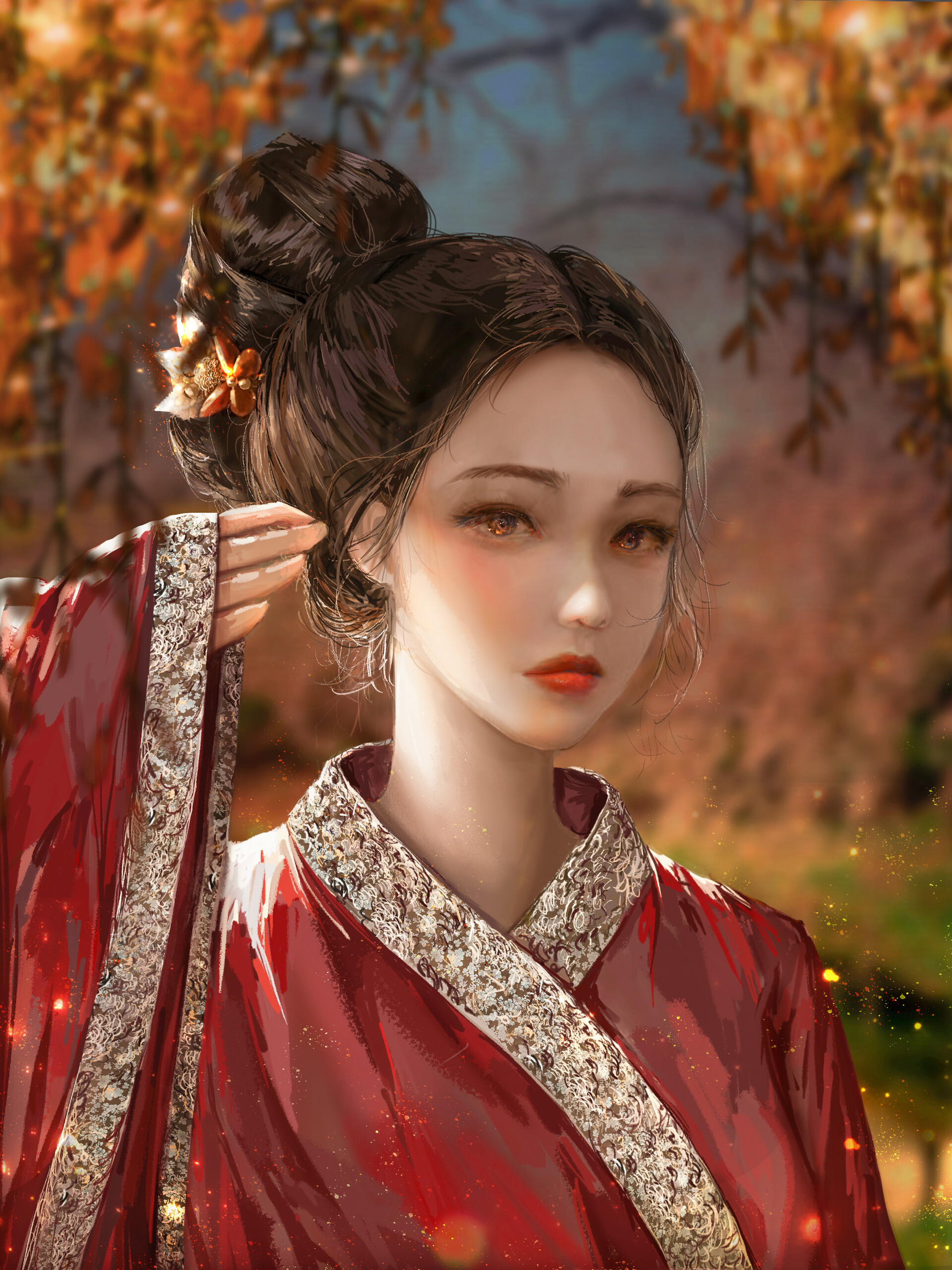 ArtStation - Oriental girl