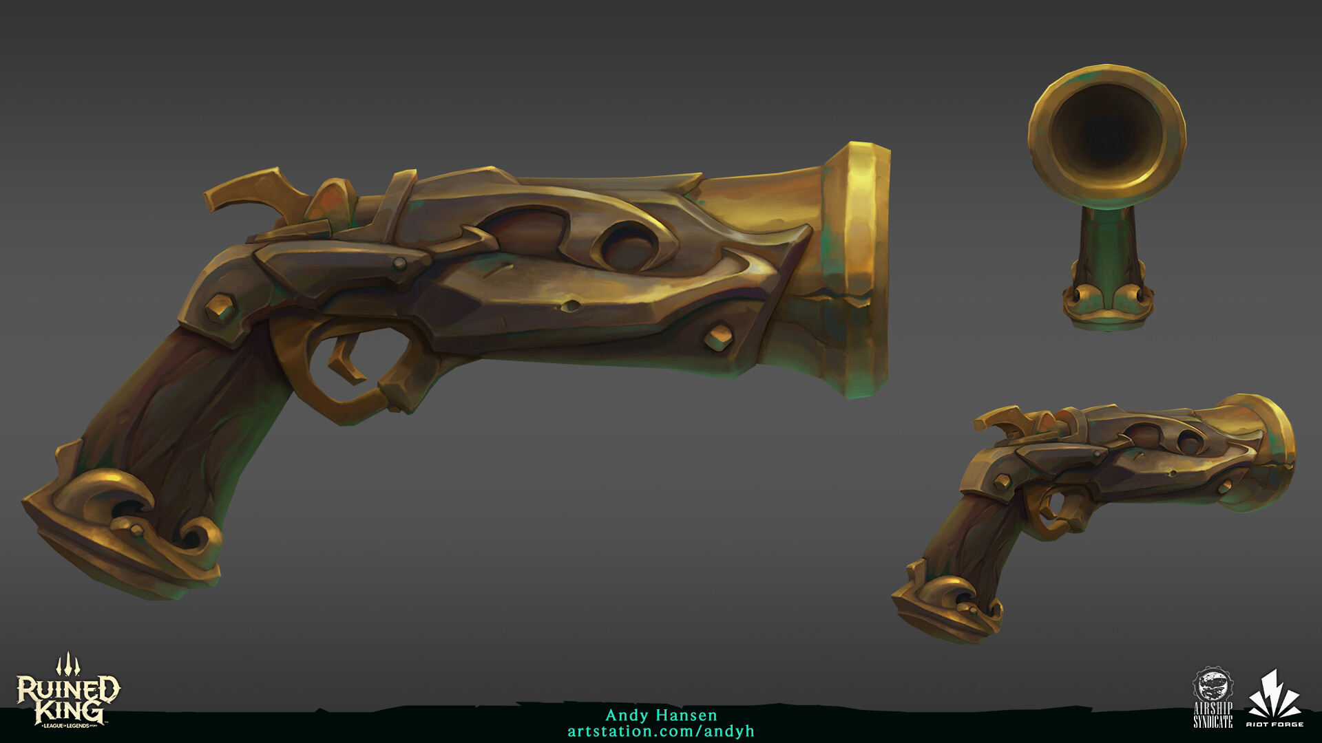 Andy Hansen - Ruined King | Gangplank's Weapons