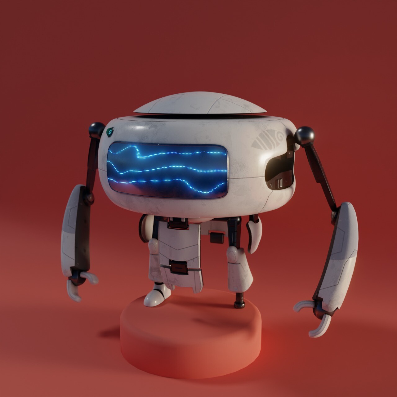 Erick Cobos - Tezca-Bot Mark I (w.i.p.)