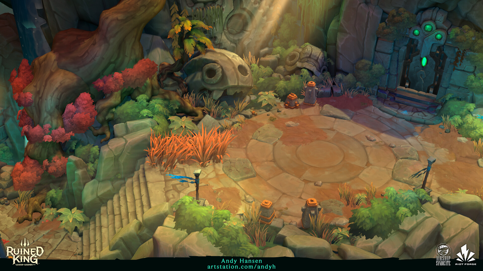 Andy Hansen - Ruined King | Windrake Island Lighting and Worldbuilding