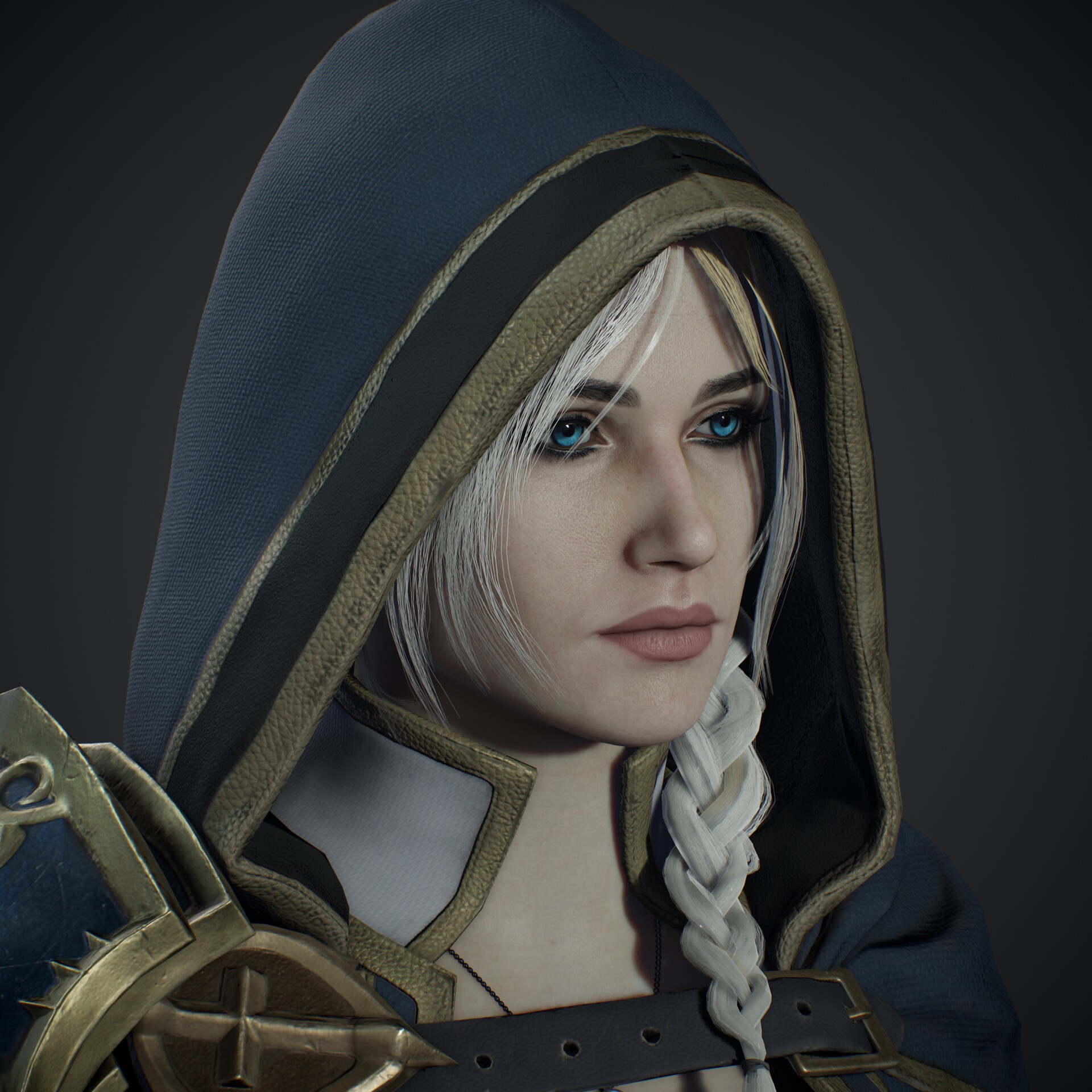 ArtStation - Jaina - A-pose