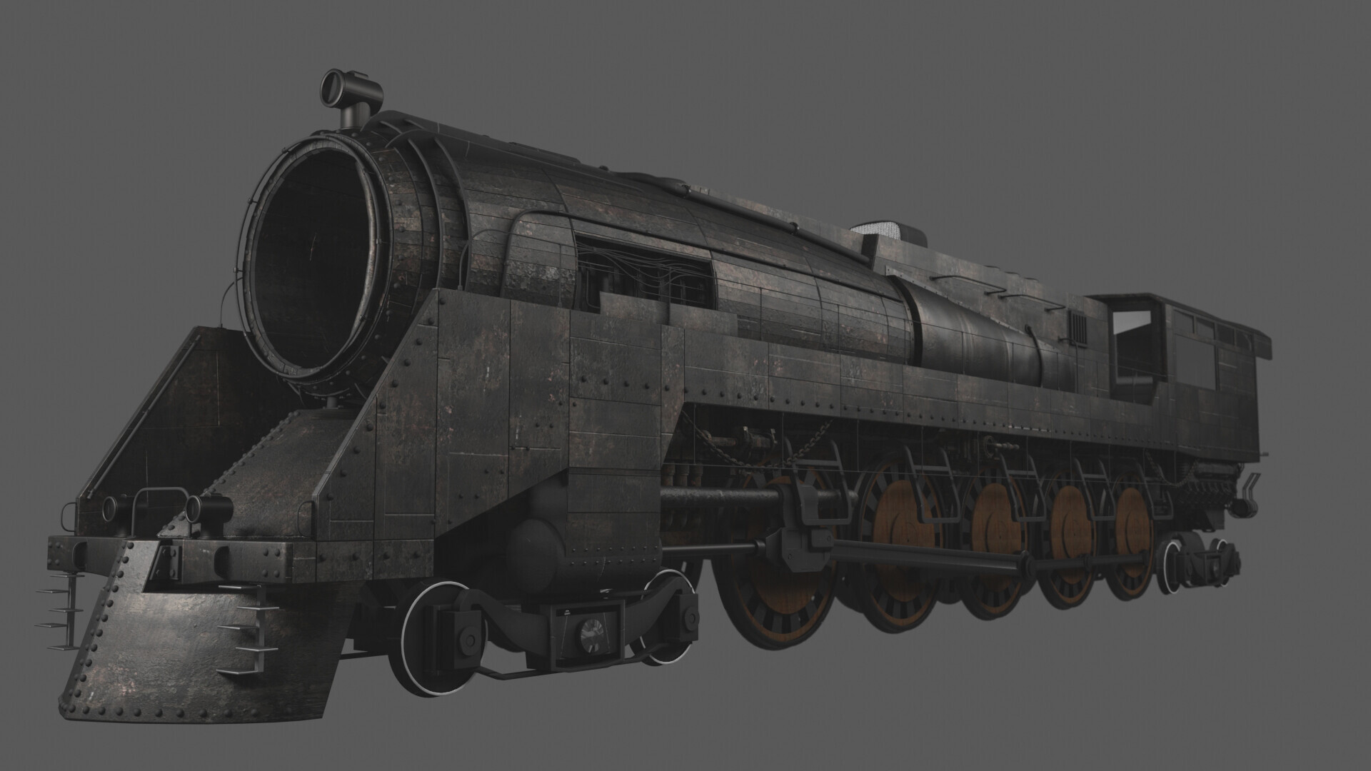 ArtStation - Dieselpunk Train