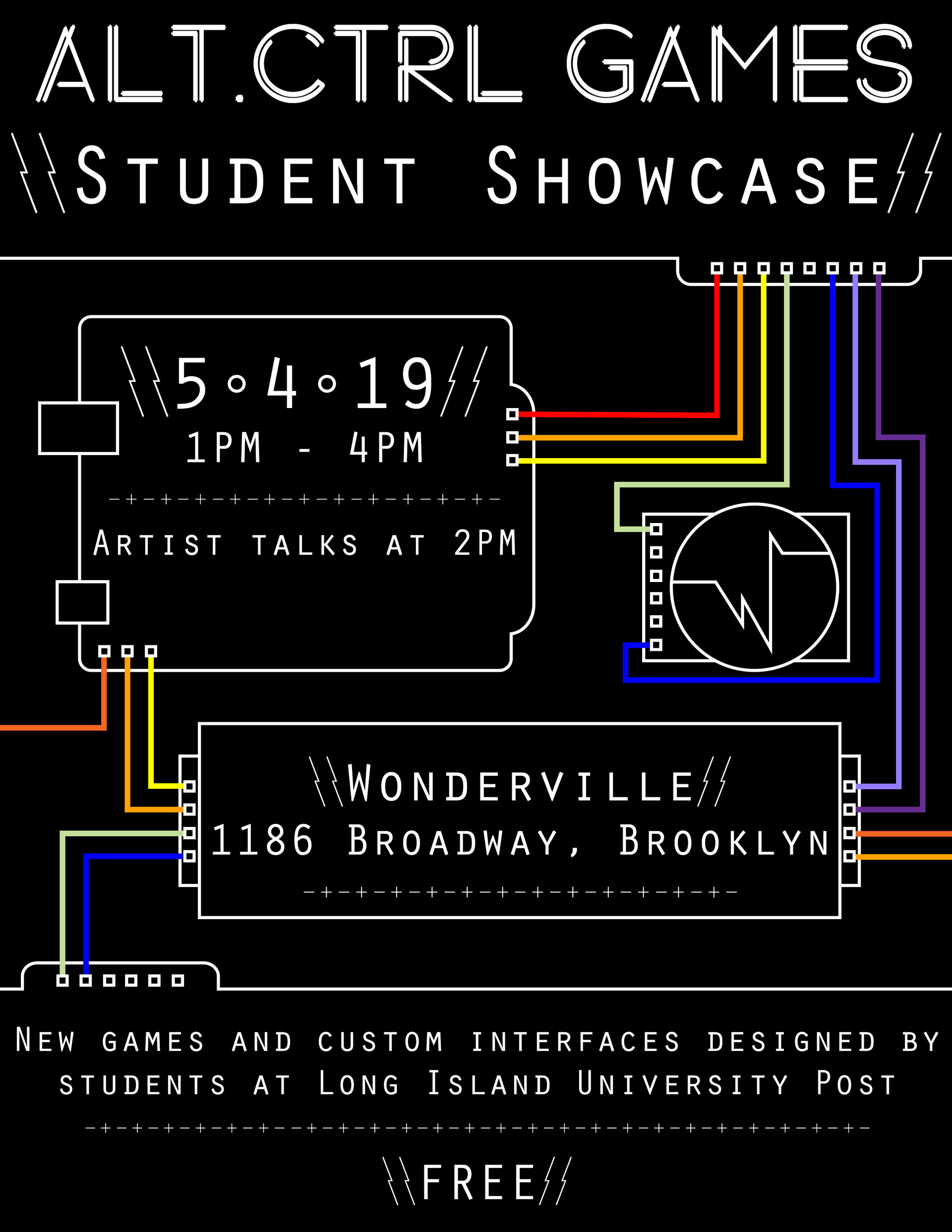 ArtStation - Alt.Ctrl Games Poster