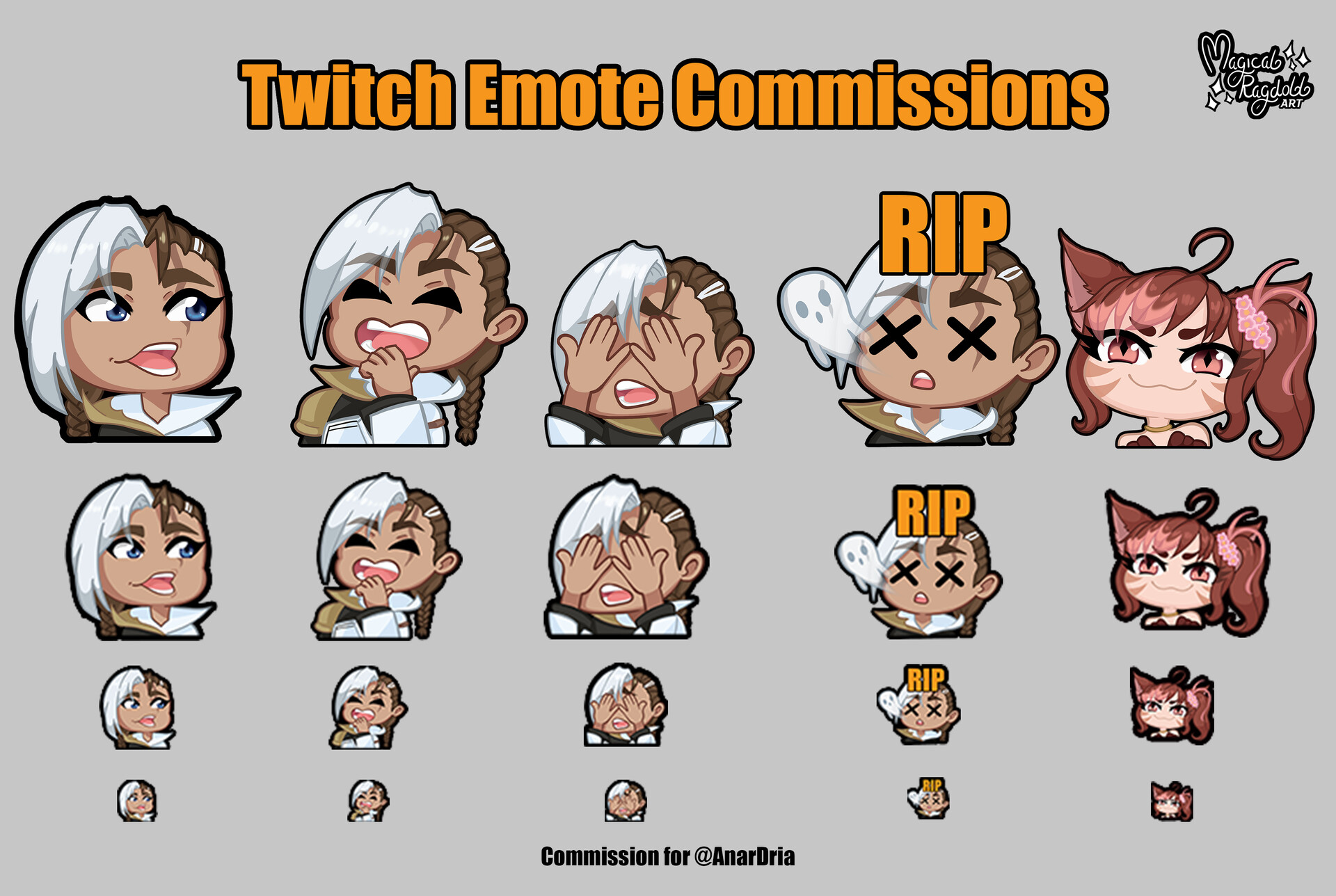 ArtStation - Chibi Emotes