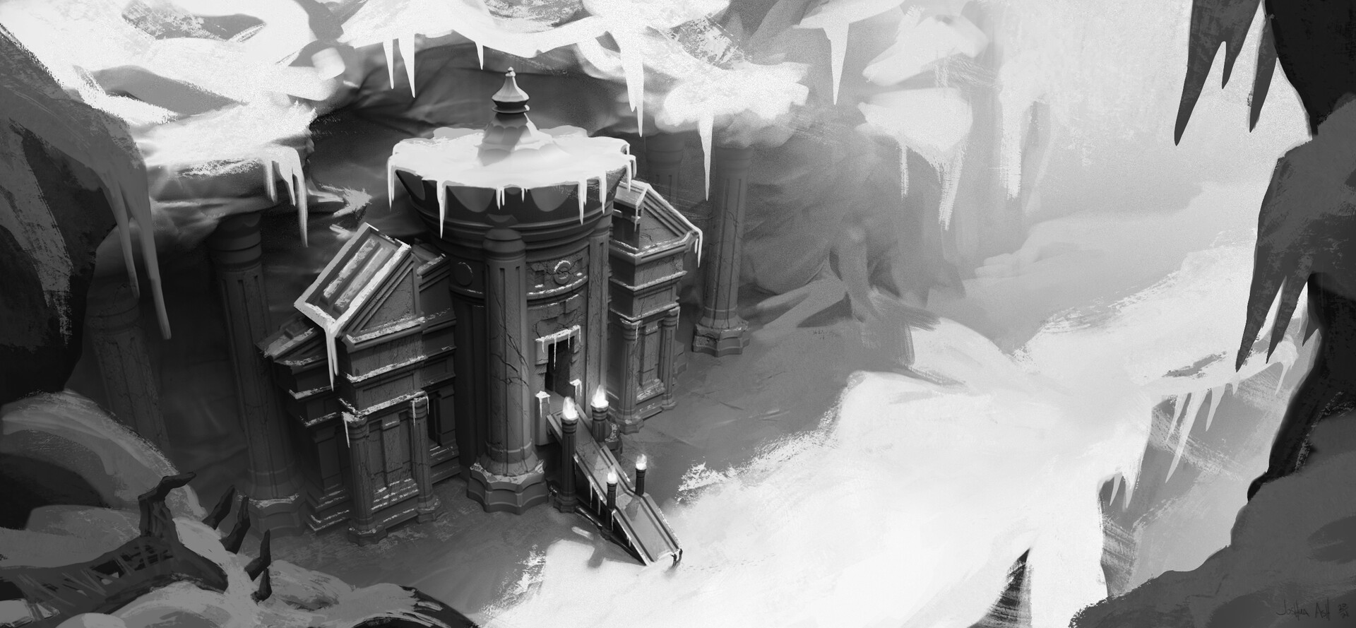 ArtStation - ice temple