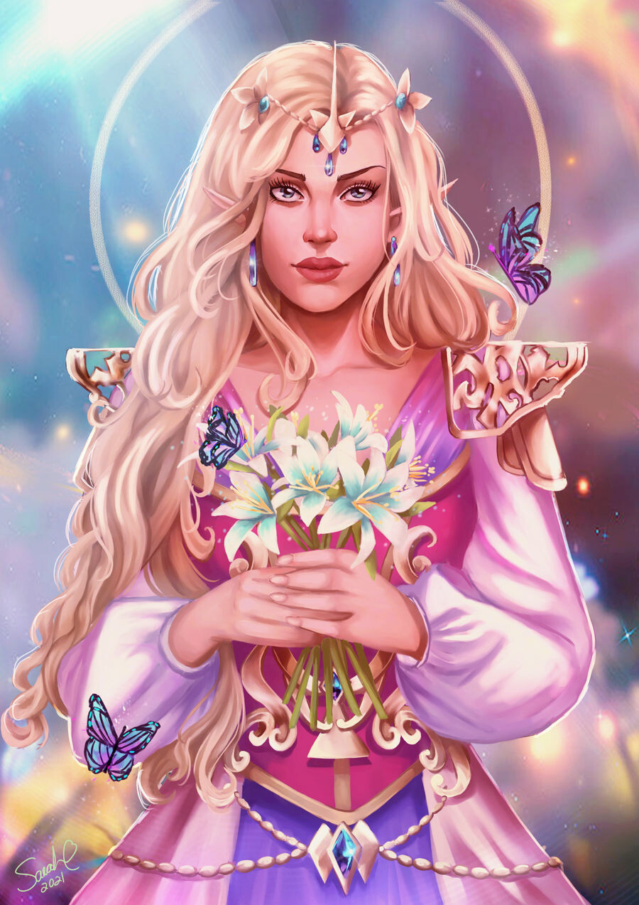 ArtStation - Zelda - The Silent Princess