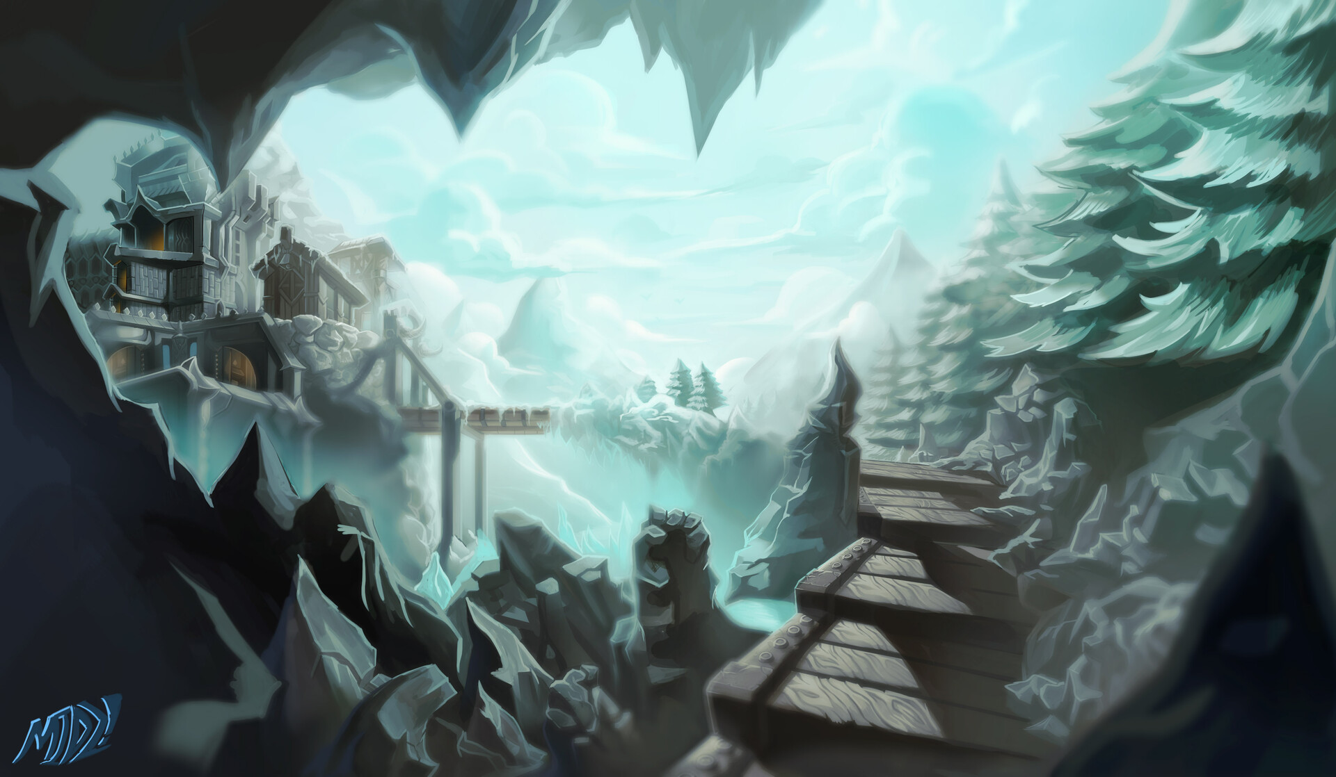 ArtStation - Environmetal concept 01...