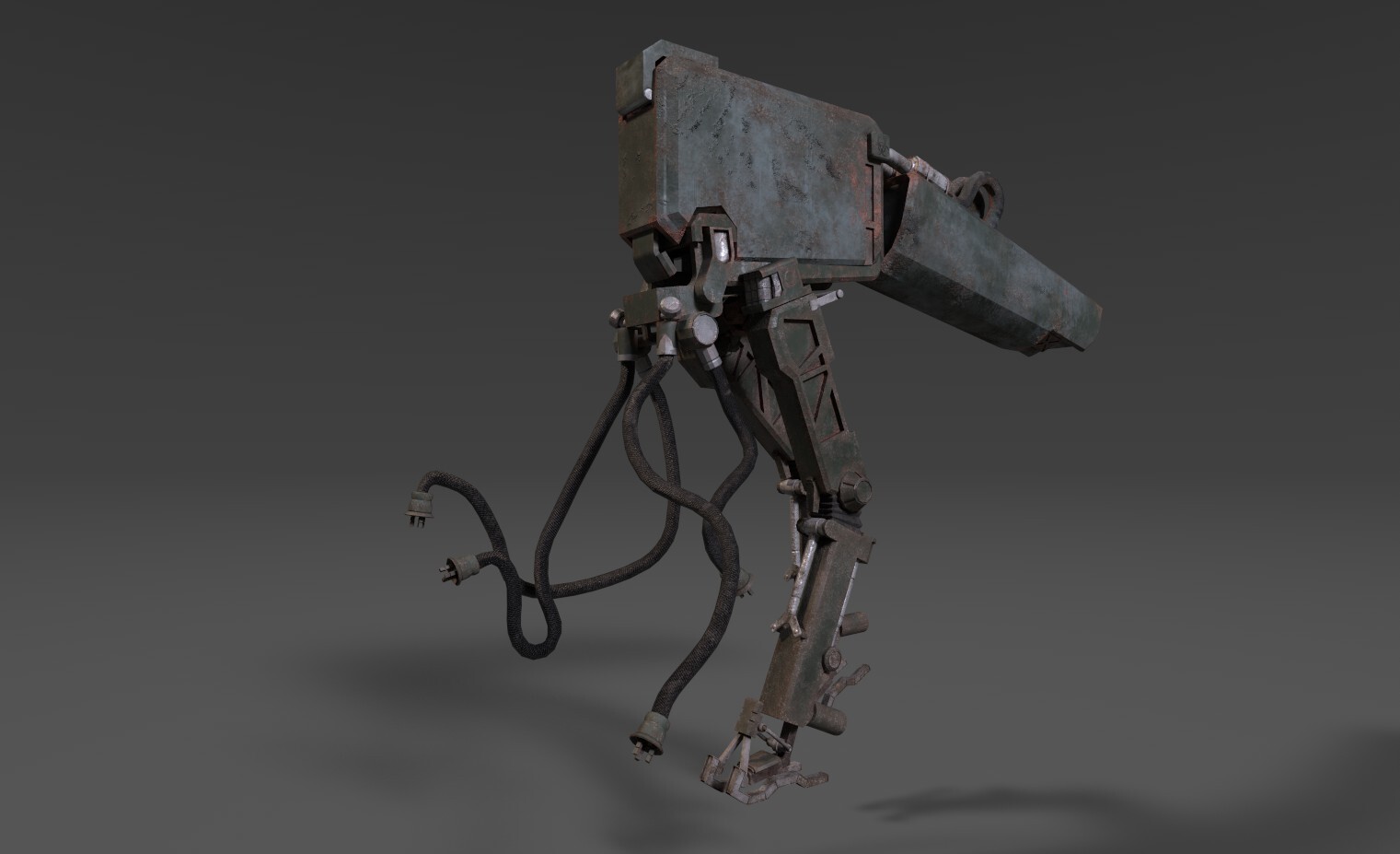 ArtStation - Pripyat Mech Study