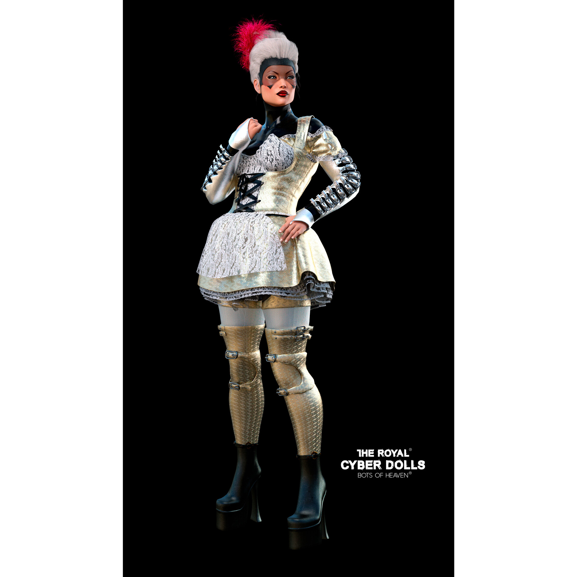 ArtStation - THE ROYAL CYBER DOLLS