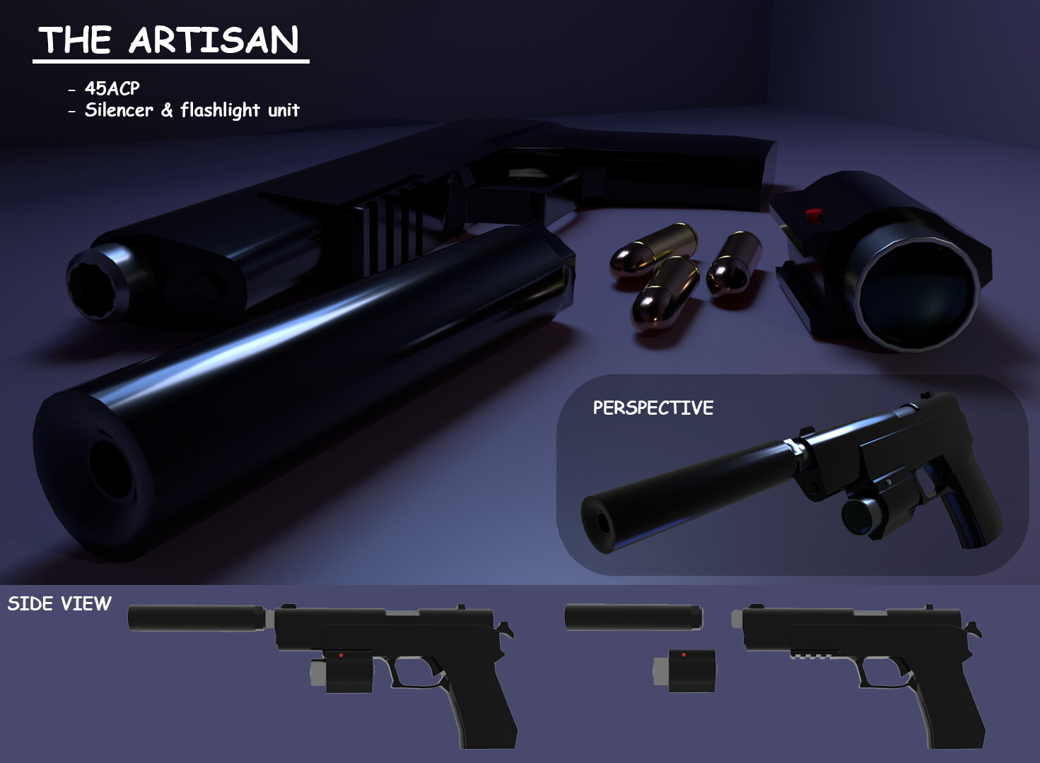 ArtStation - Gun Prop - The Artisan