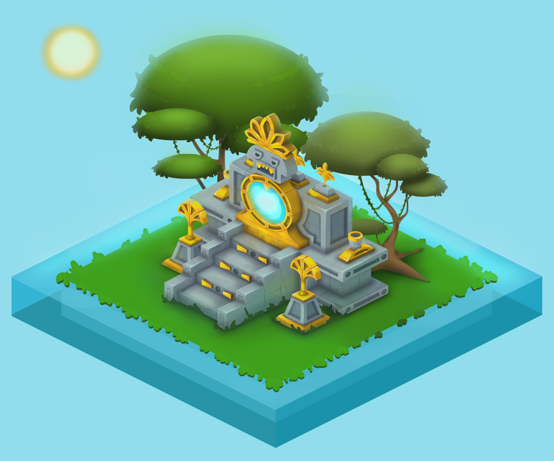 ArtStation - Aztec Portal