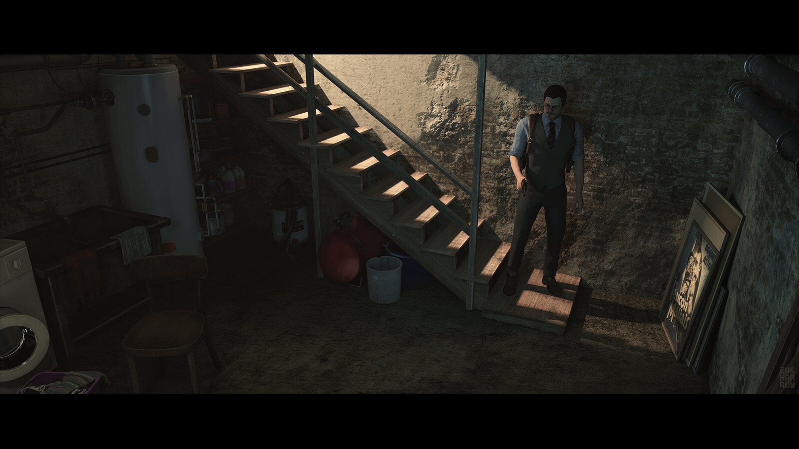 ArtStation - Someone hidden in the basement