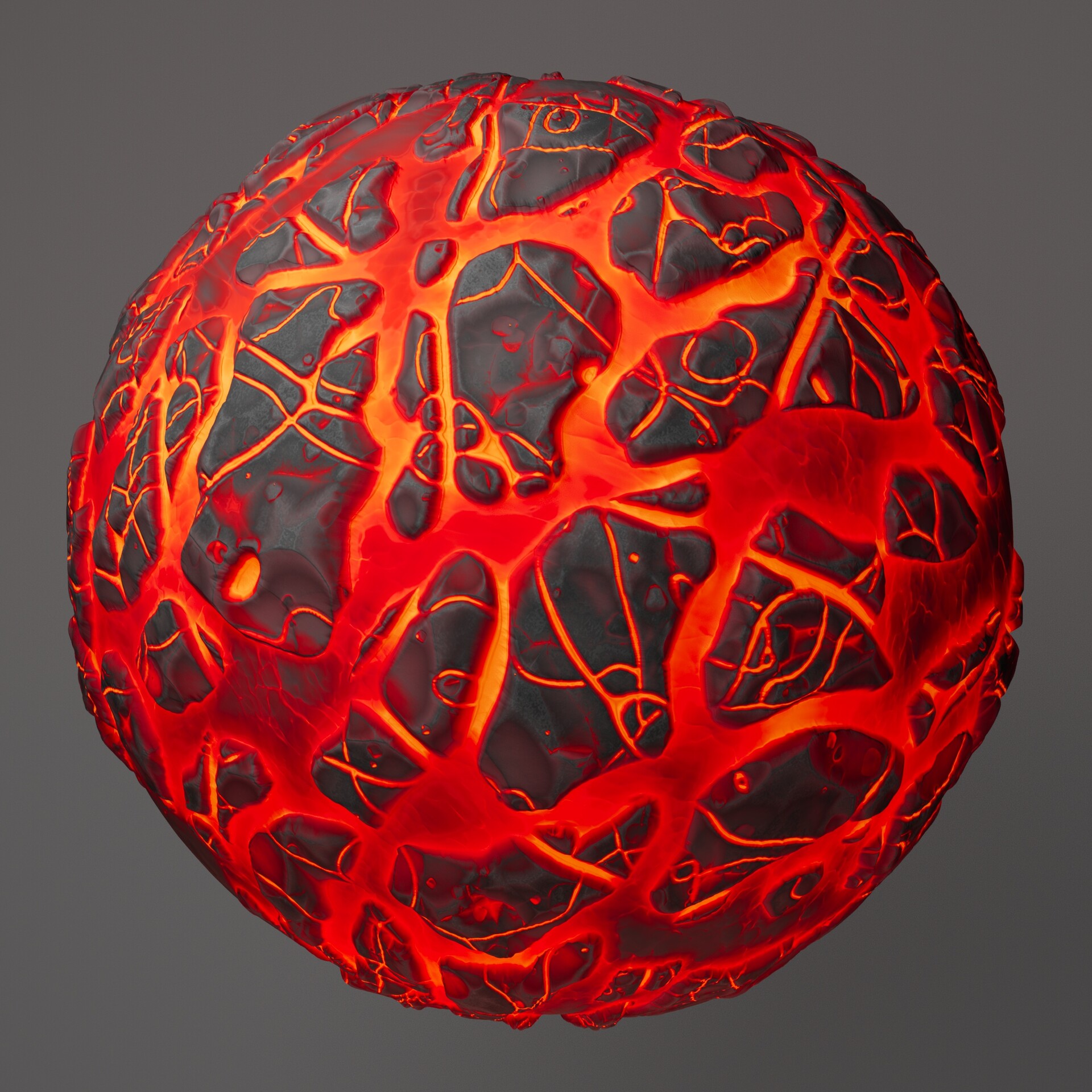 ArtStation - Stylized Lava Material