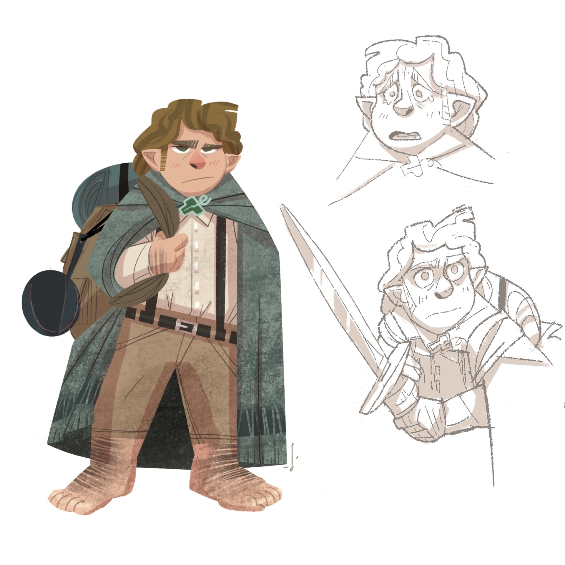 ArtStation - The Lord of the Rings - Concept - Sam