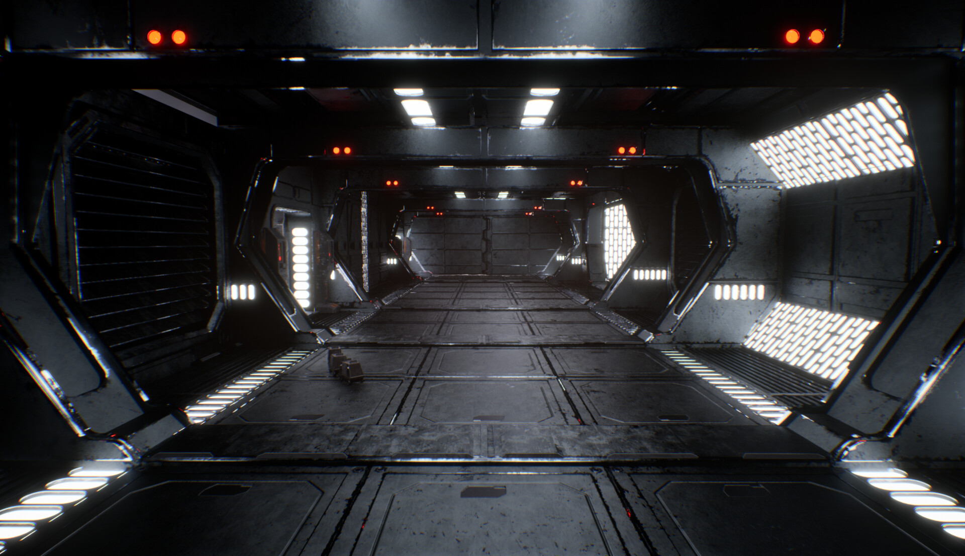 ArtStation - Star Wars Corridor Environment with Droids