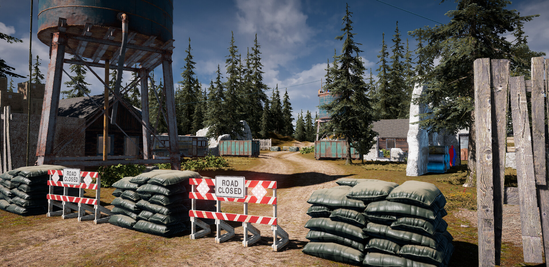 ArtStation - Sawmill Map (Level Design & Level Art)