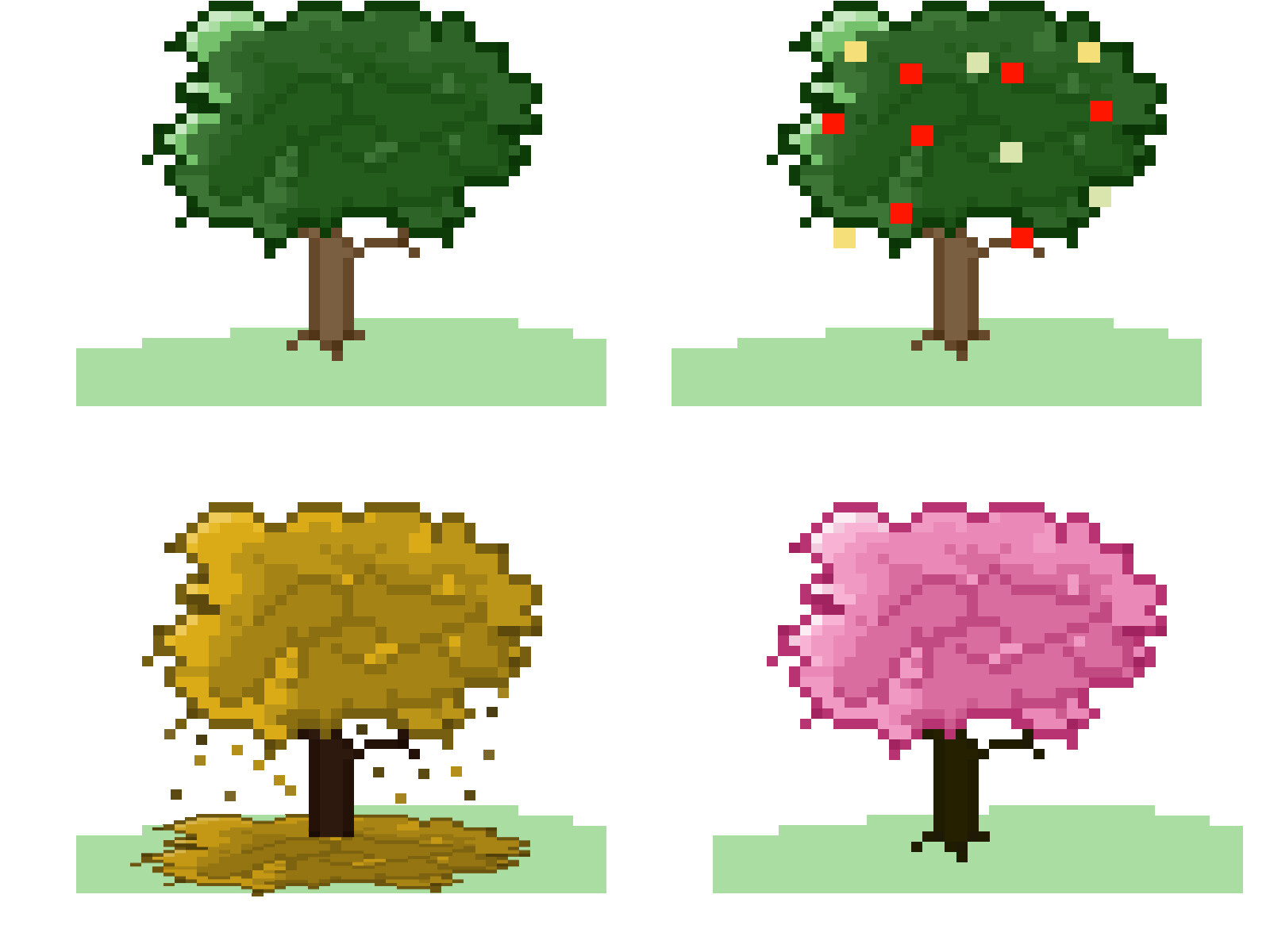 ArtStation - Sprite Trees