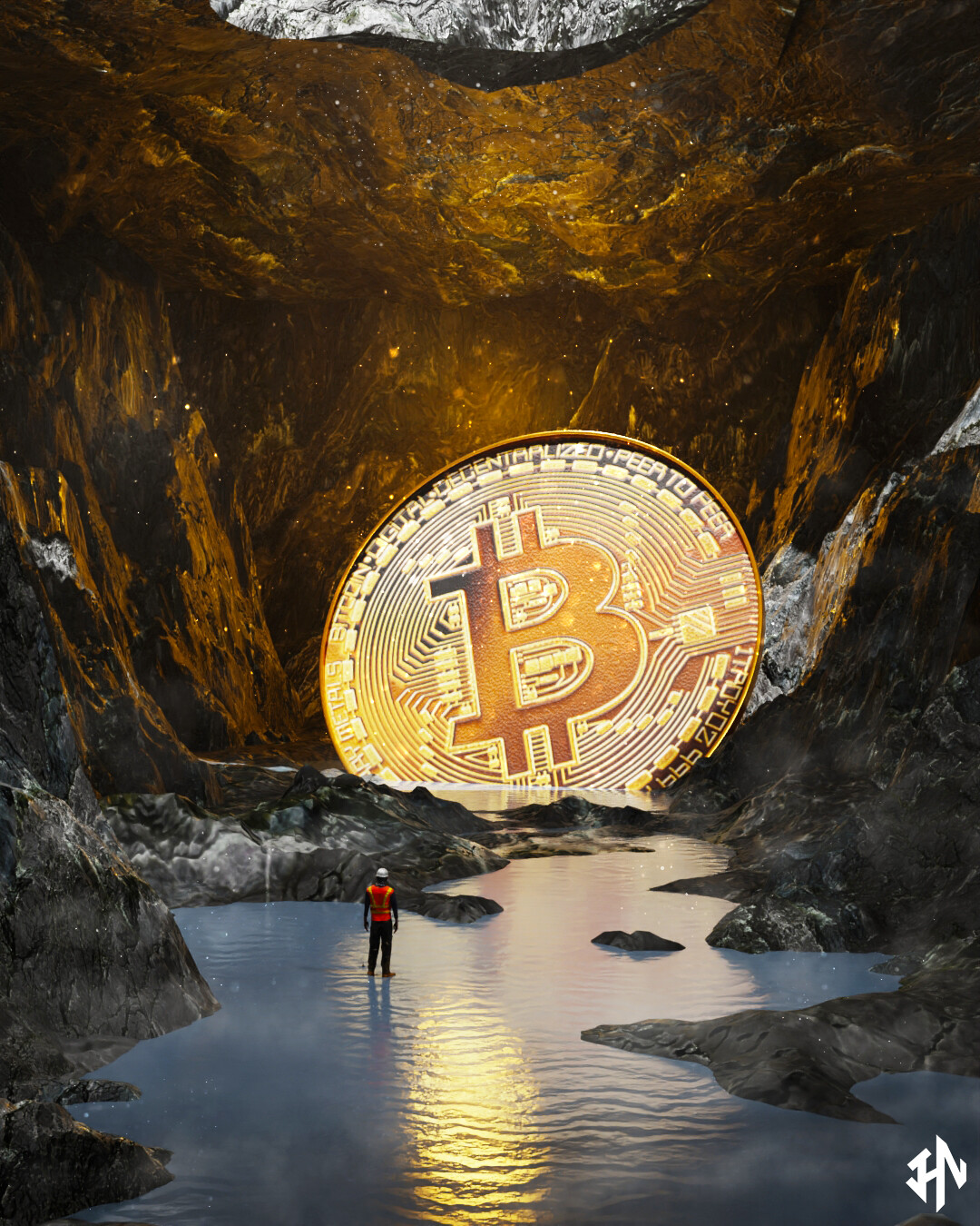 ArtStation - Mining Bitcoin