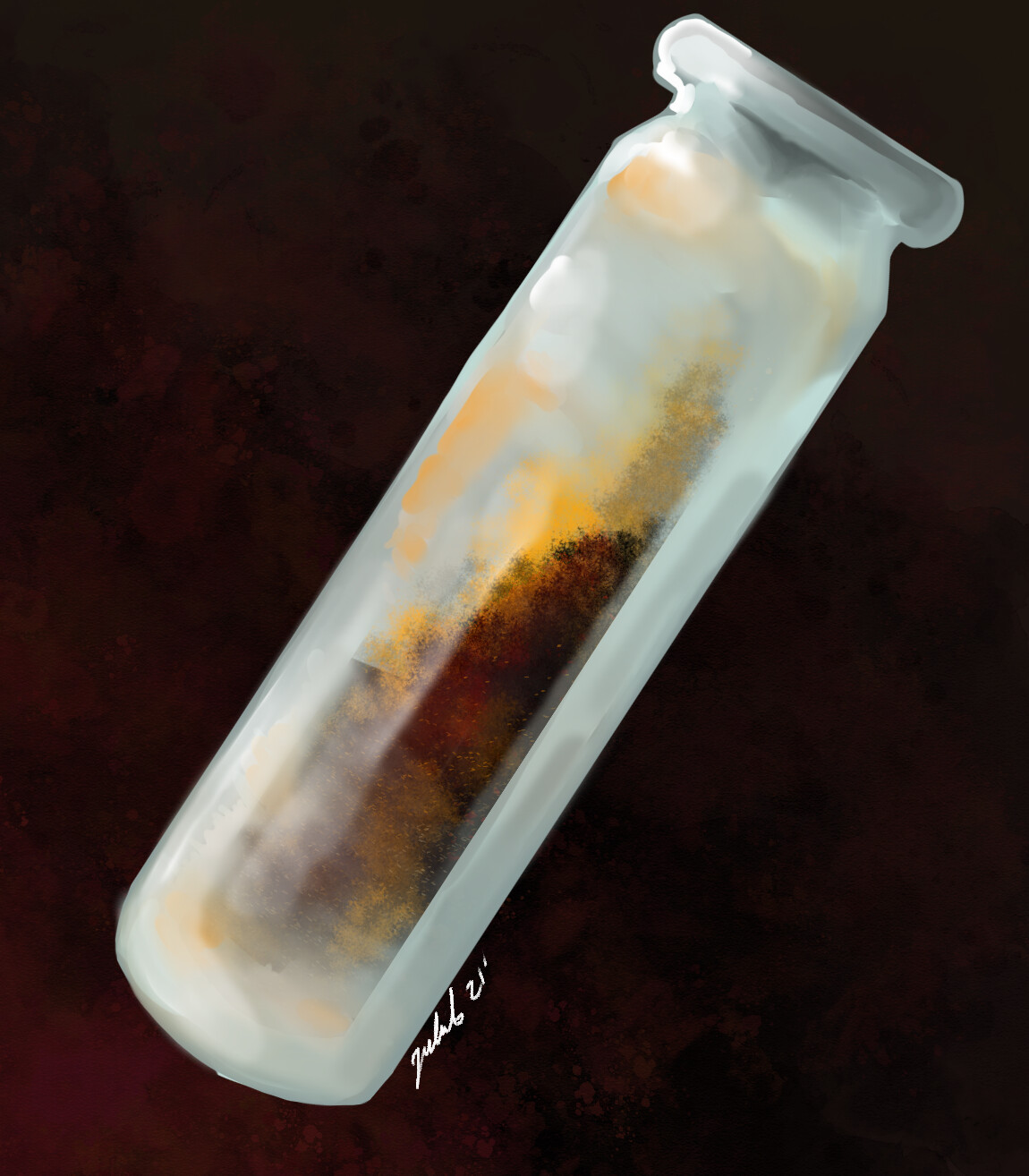 ArtStation - Glass Study: Vial