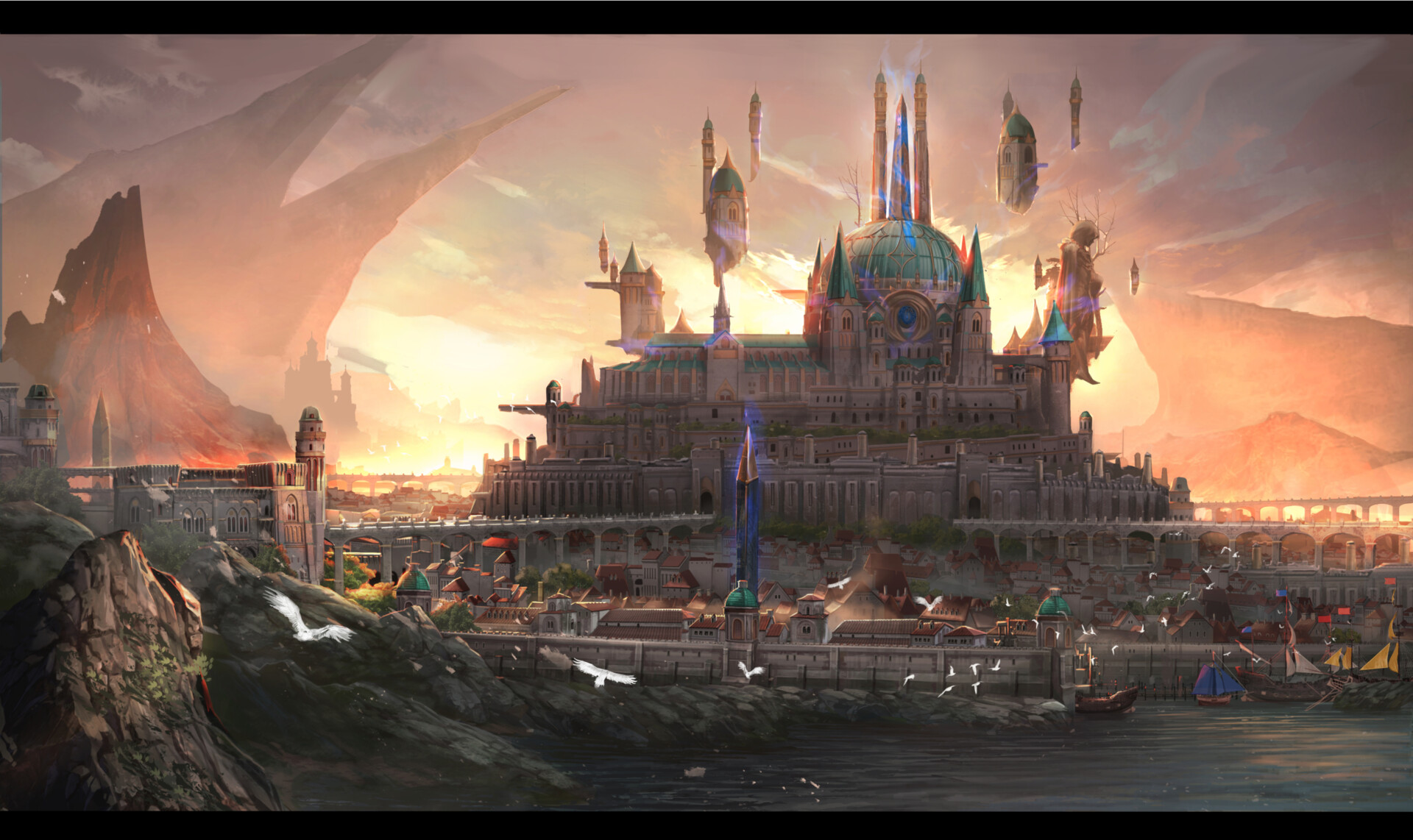 ArtStation - Amulet Studio - Citadel Visual Dev