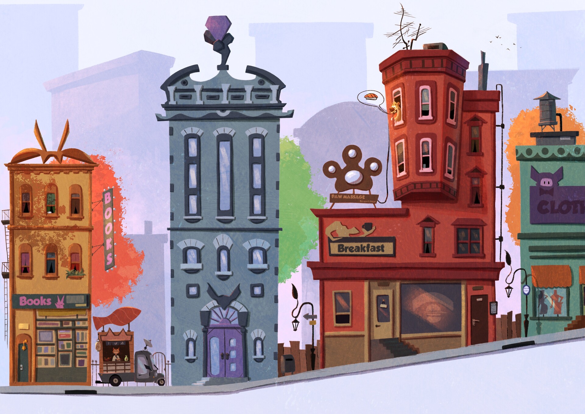 ArtStation - Animal city