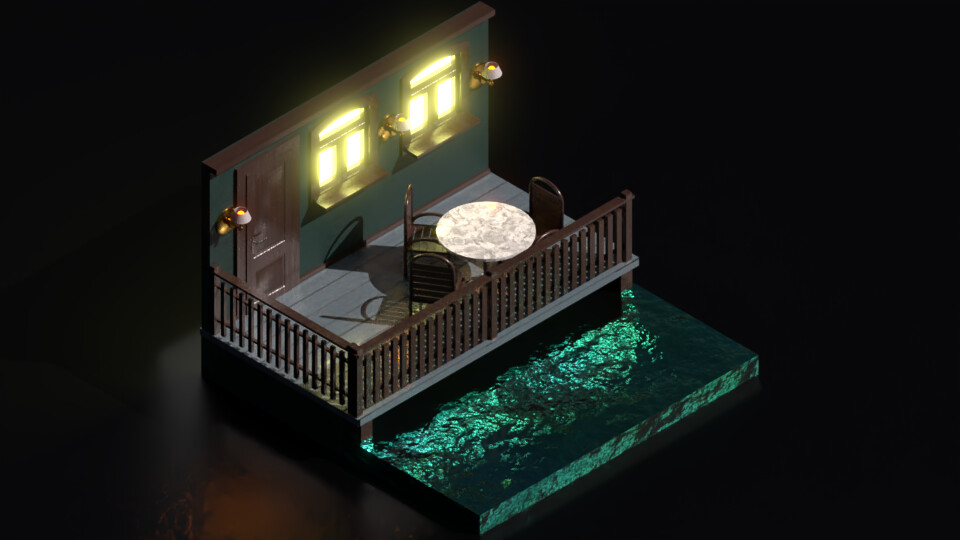 ArtStation - Isometric House