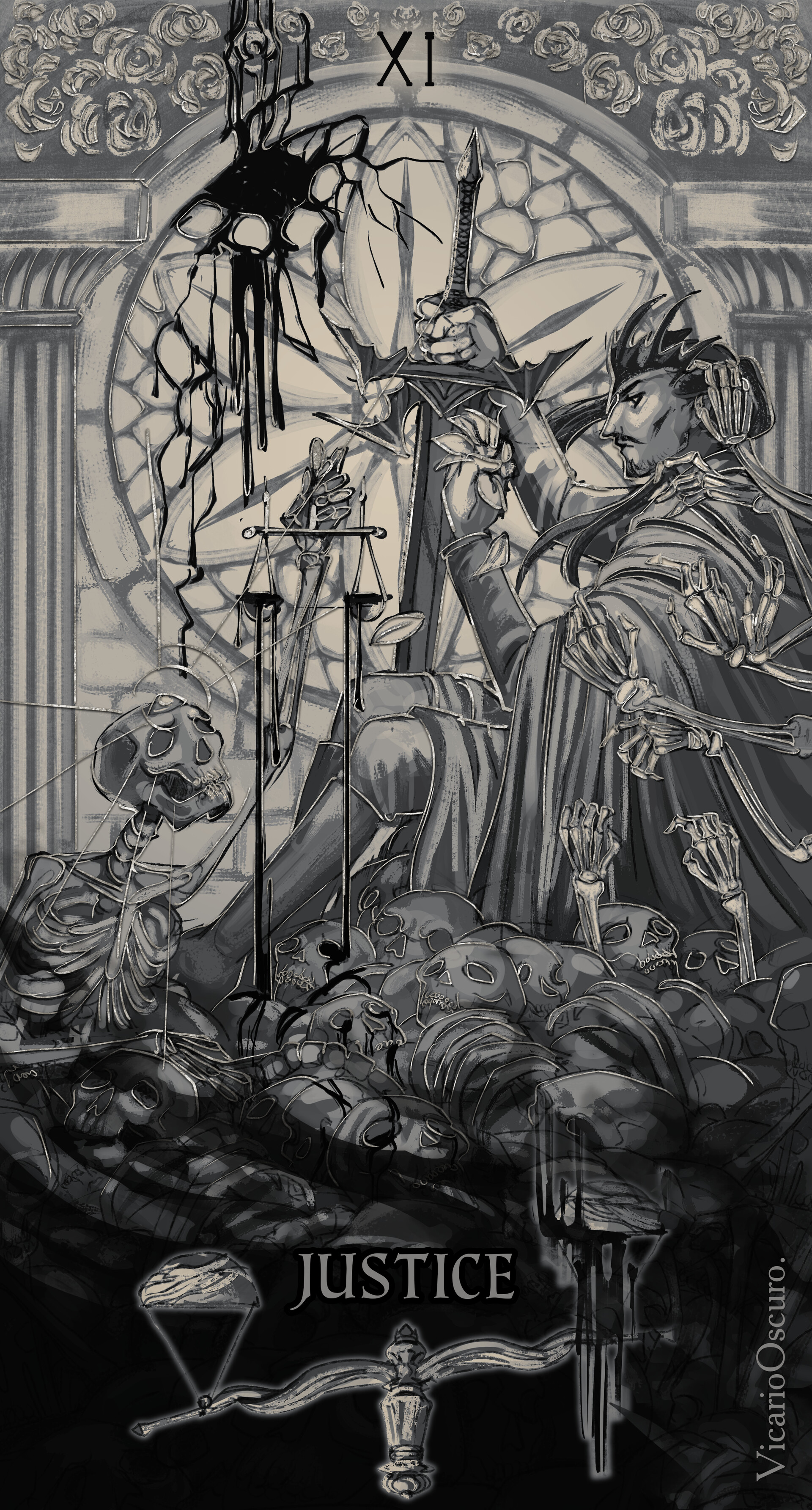 ArtStation - Tarot: Justice