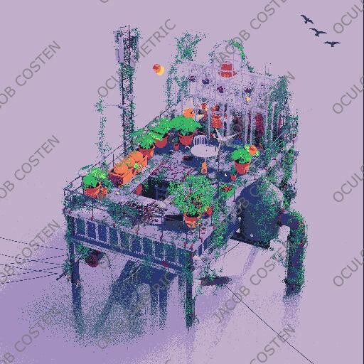 Jacob Costen - UNTIDY GREENHOUSE ABOVE THE WORLD