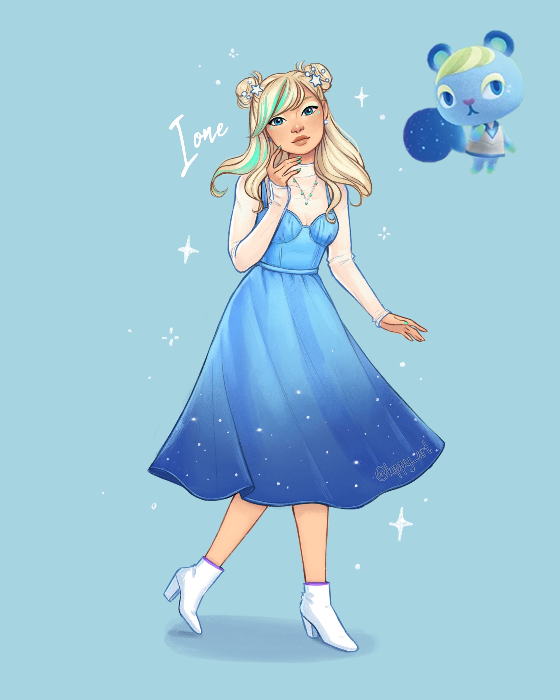 ArtStation - Animal Crossing Fashion