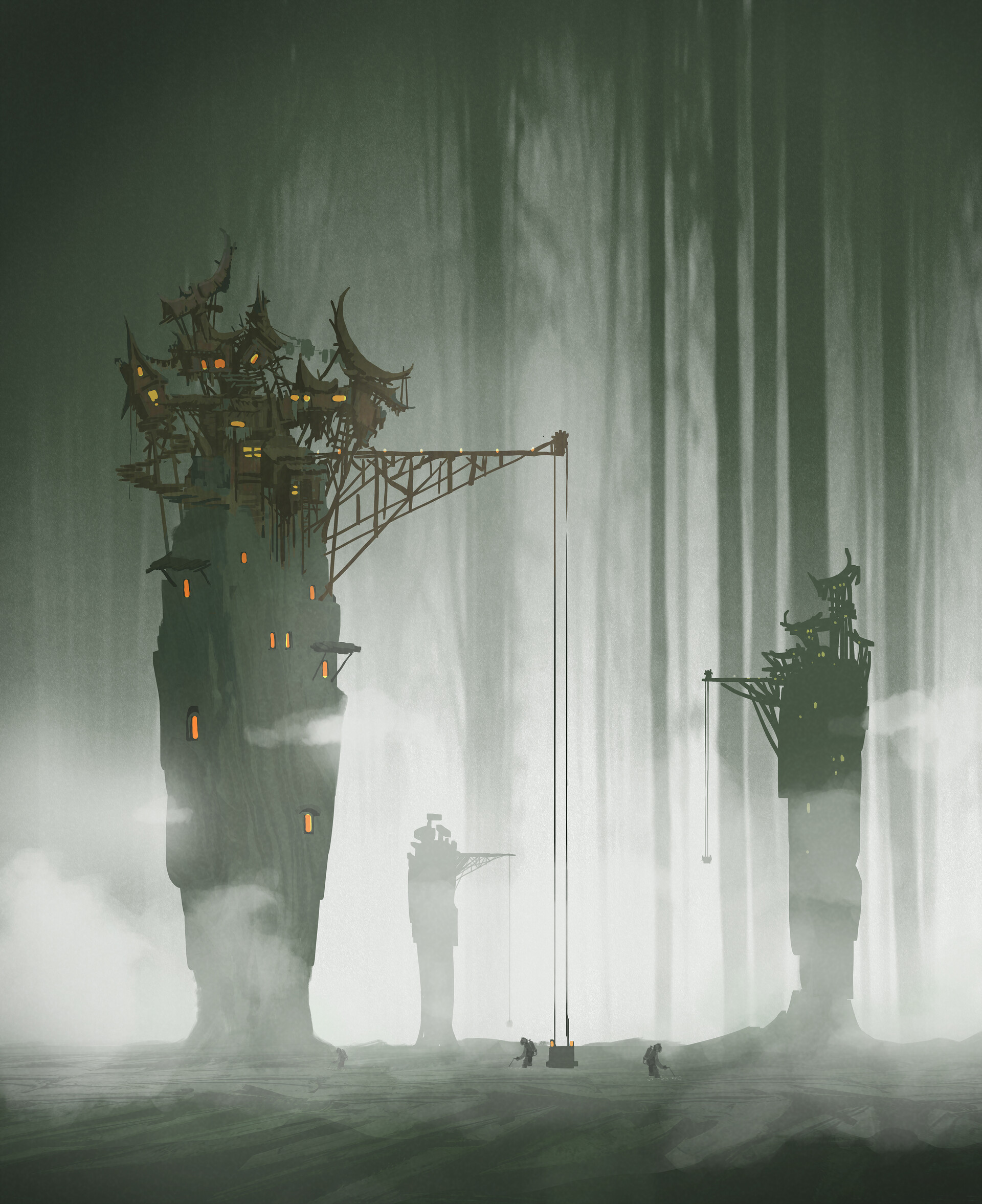 ArtStation - Swamp house