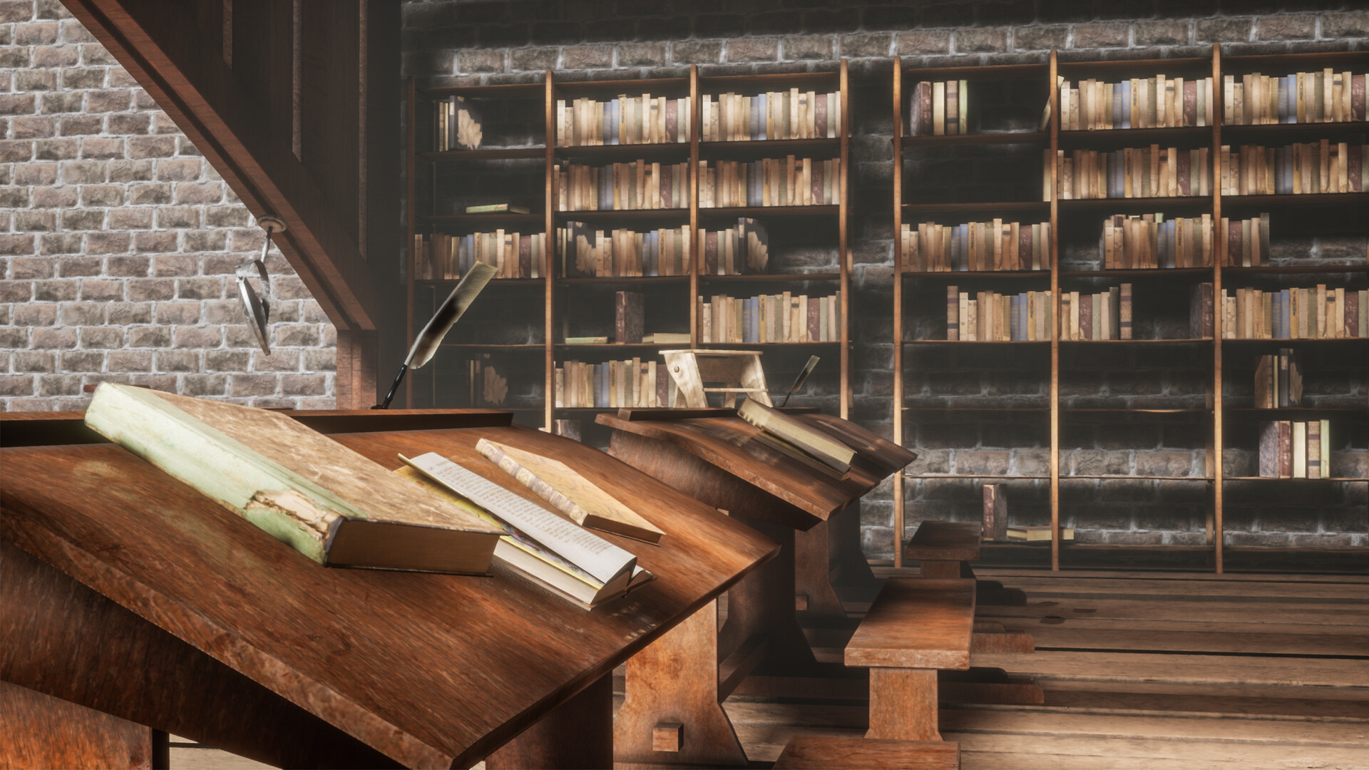 ArtStation - Realistic Fantasy Wizards Classroom