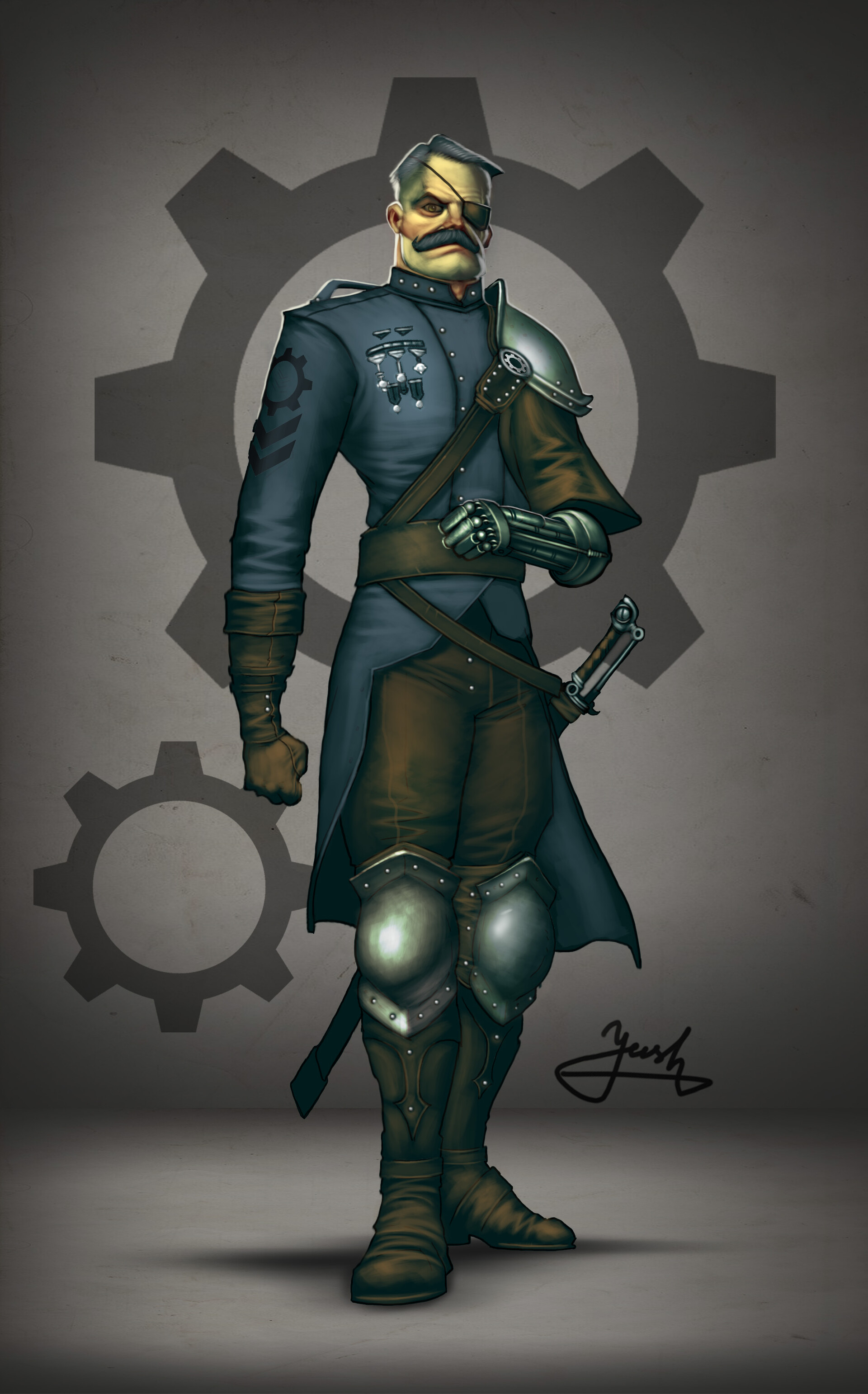ArtStation - steampunk general