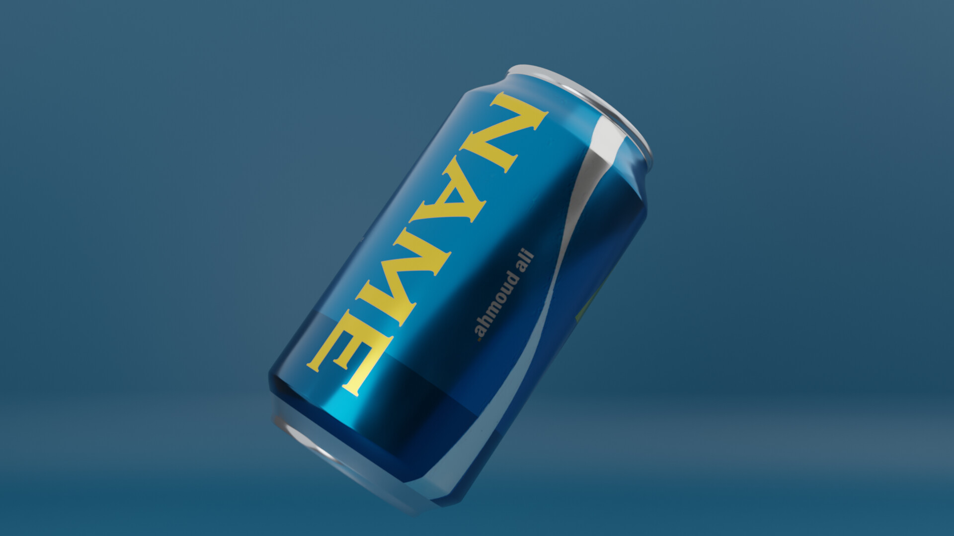 ArtStation - Fake brand for soft drink can