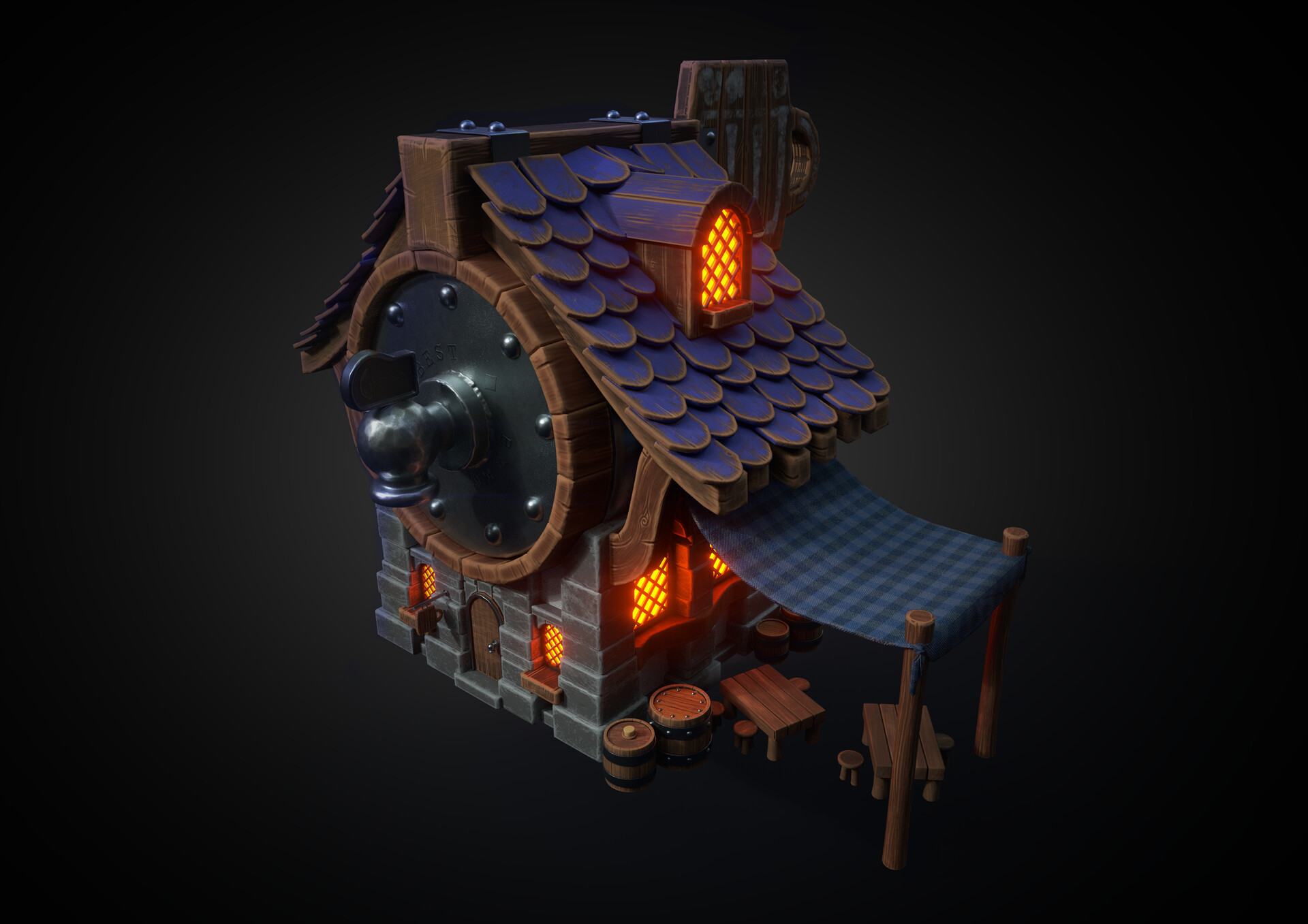 ArtStation - Fantasy Inn