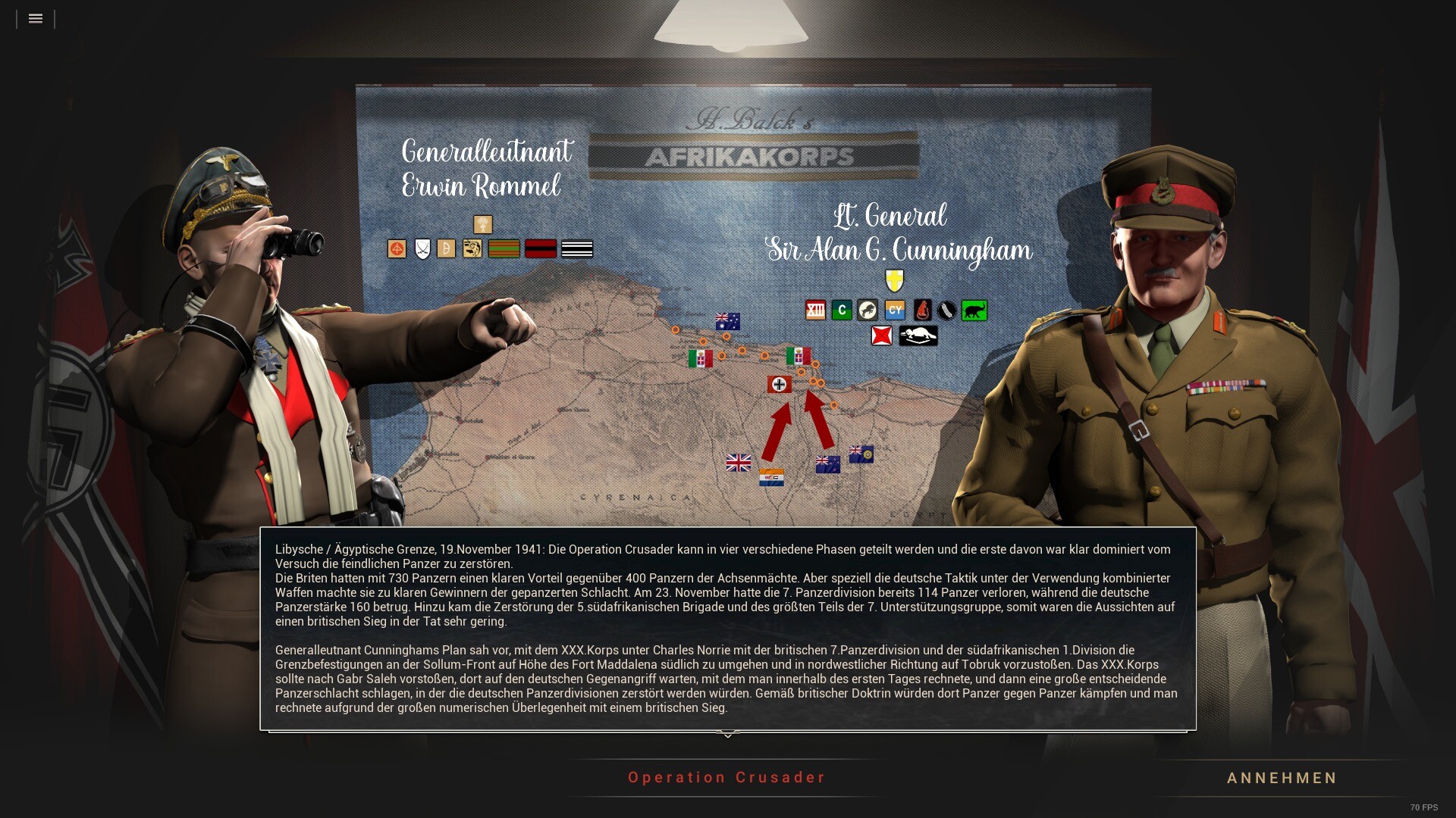 ArtStation - Africa Corps Campaign - Intro screen