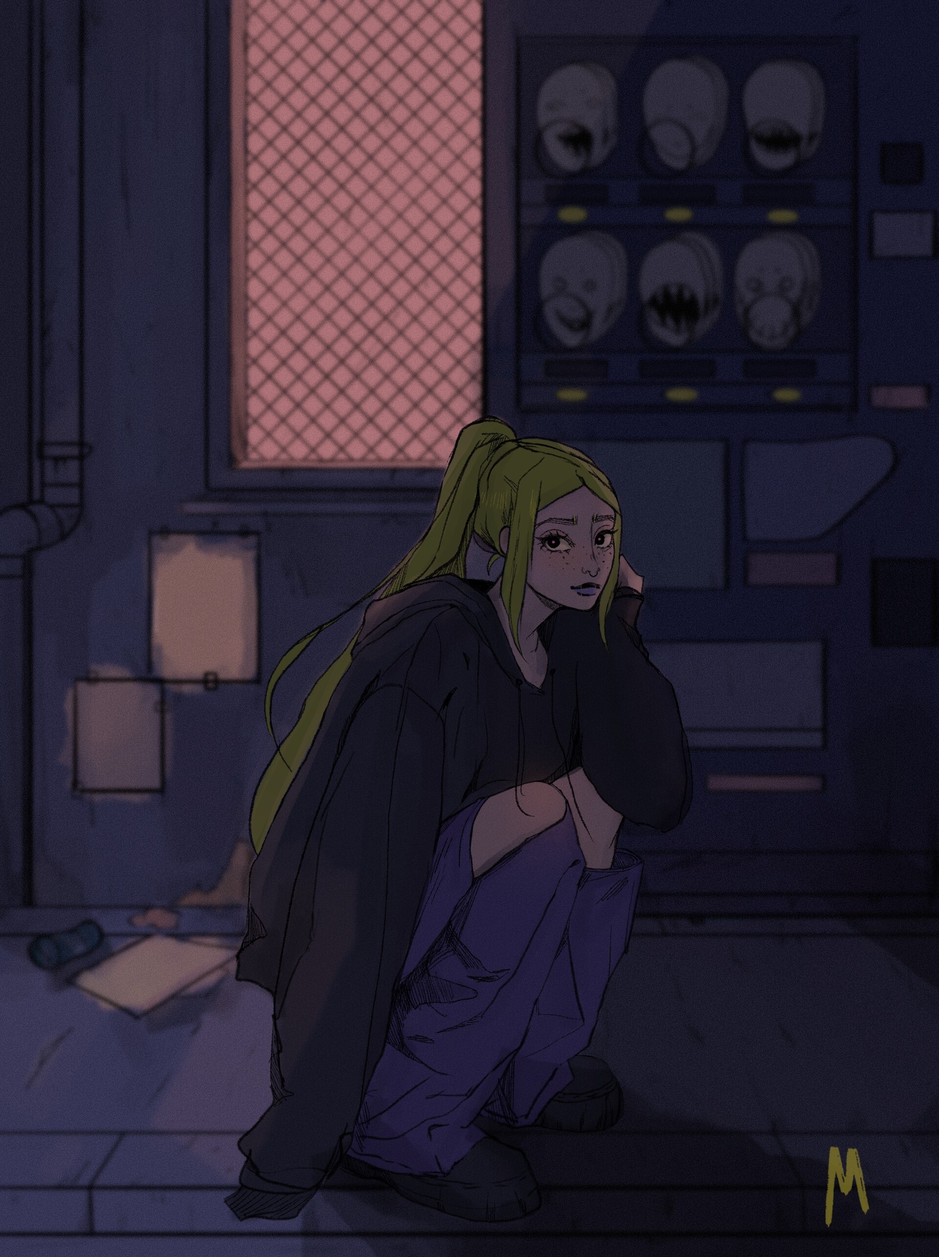 ArtStation - Japanese street vibe