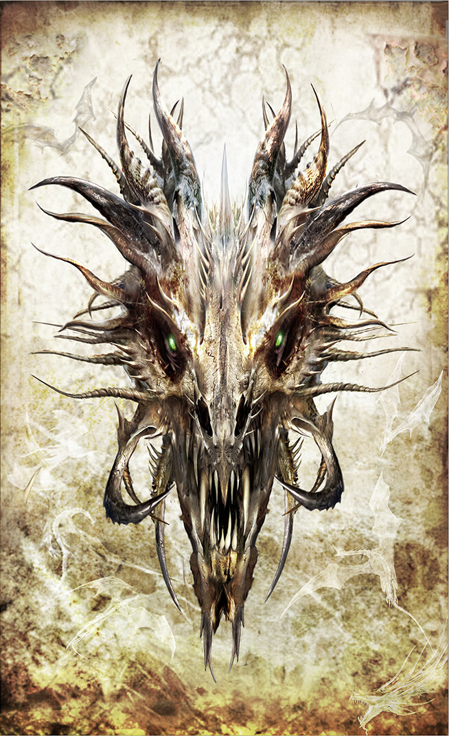 ArtStation - The Dark Defiles cover art - 2015