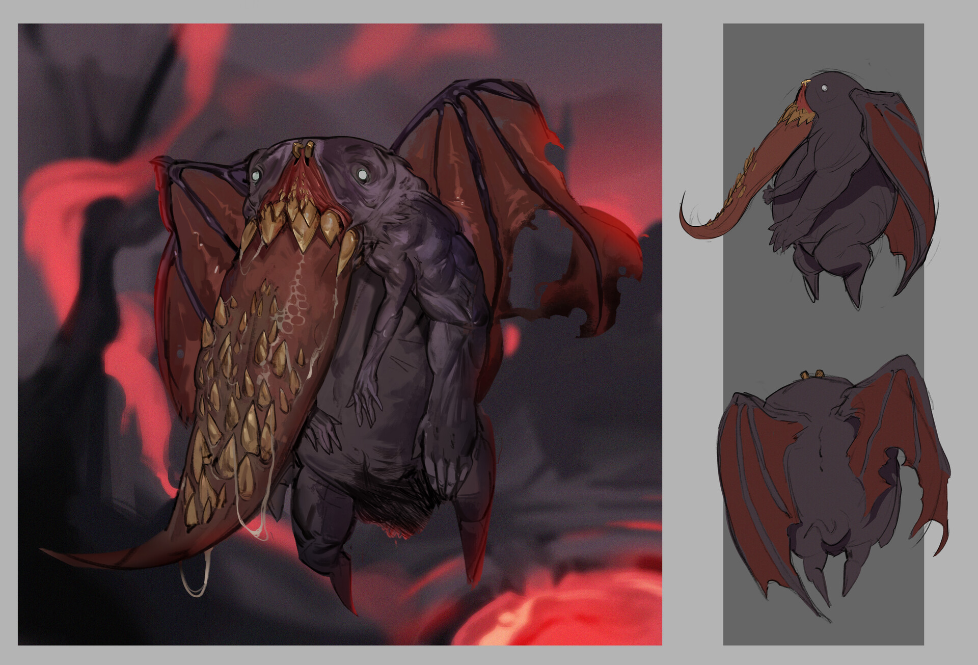 ArtStation - Monster\ Shape Work