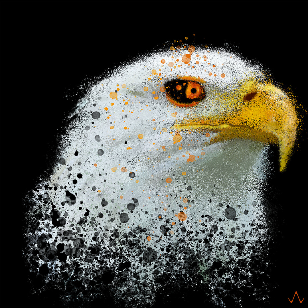 ArtStation - Glowball Eagle NFT