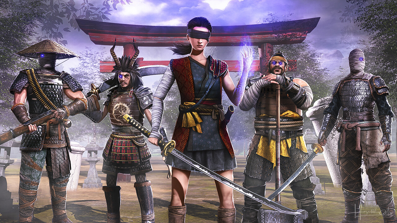 ArtStation - Allies - Cover for a game