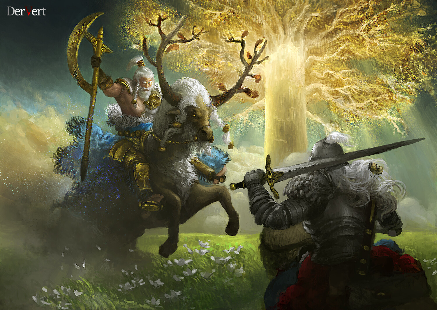 ArtStation - Glaive master, Alexey Rybchinskiy