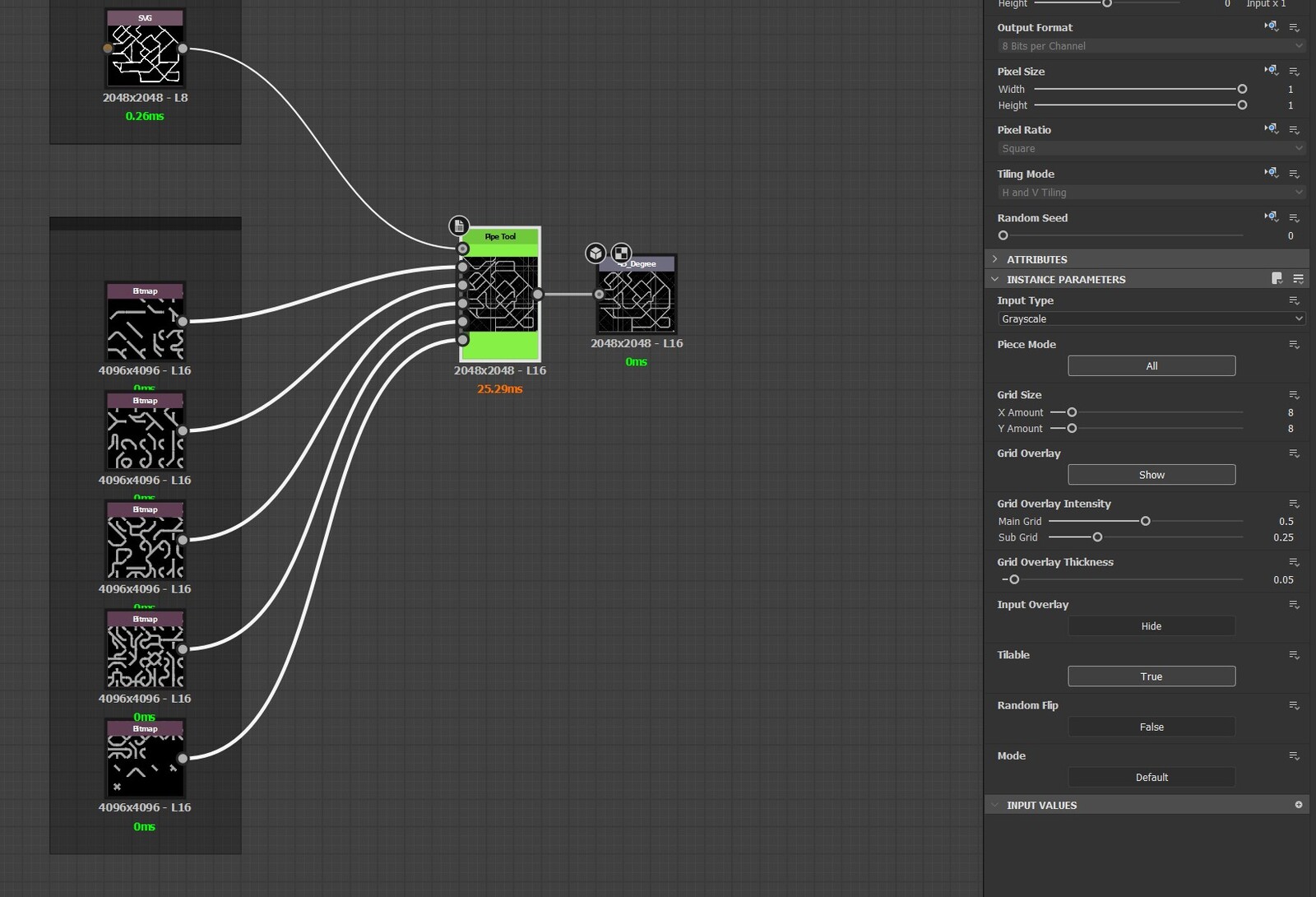 Daniel Thiger - Pipe Tool | Substance Designer Node
