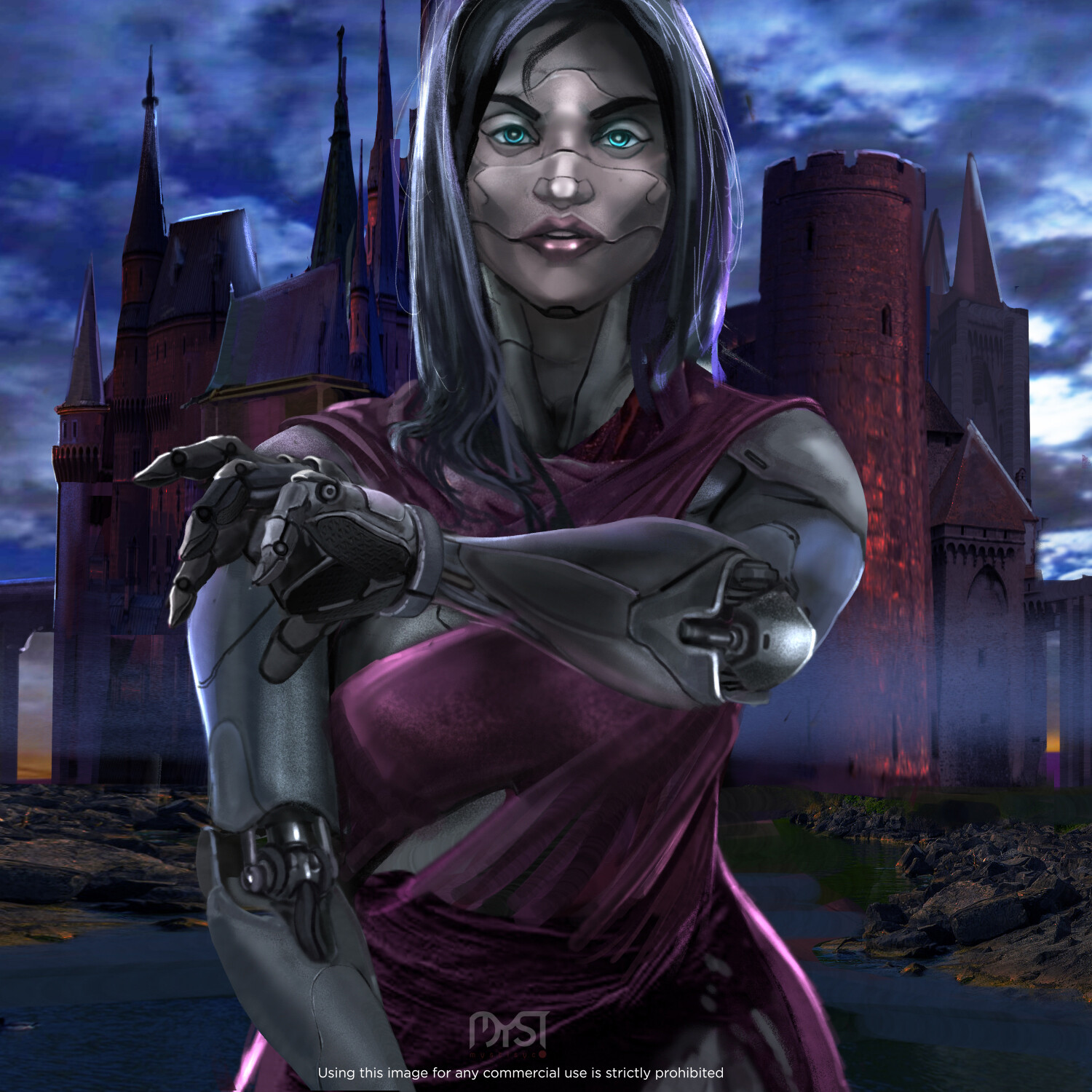 ArtStation - Mech girl