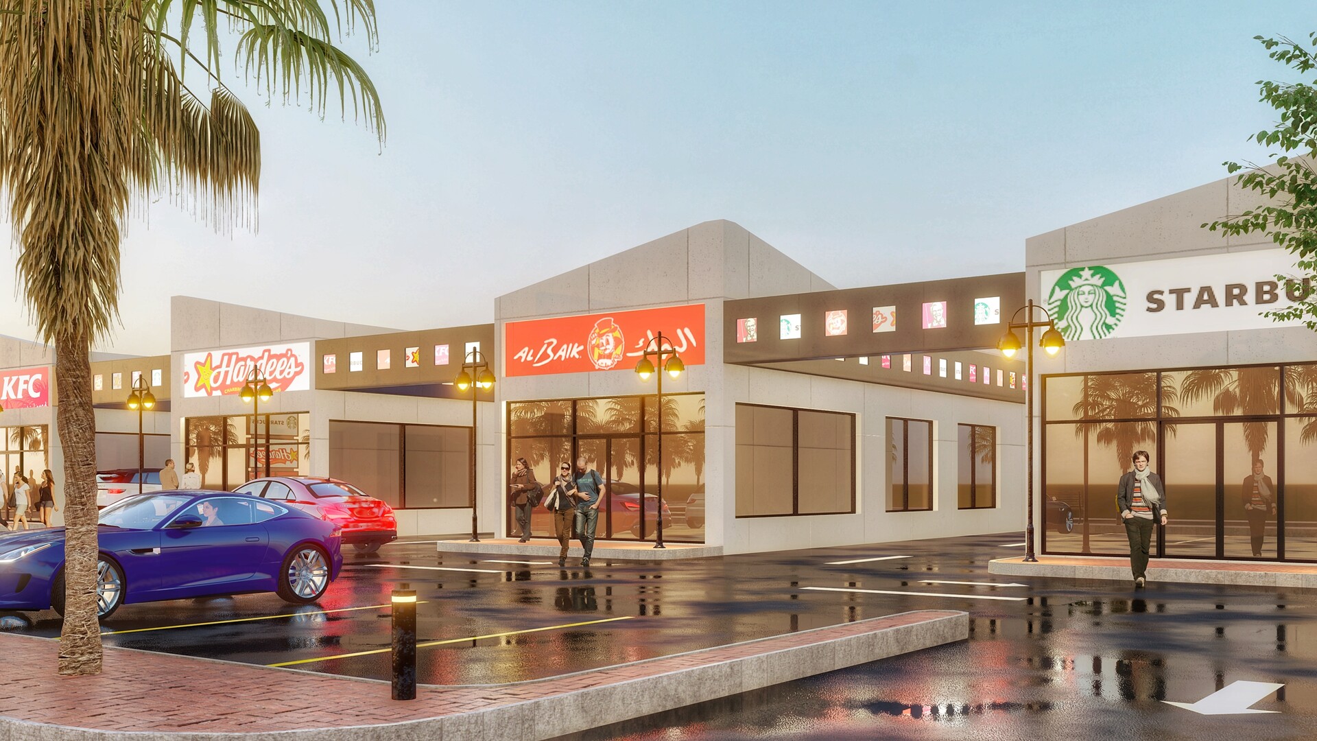 ArtStation - DRIVE THRU RESTAURANTS IN KSA