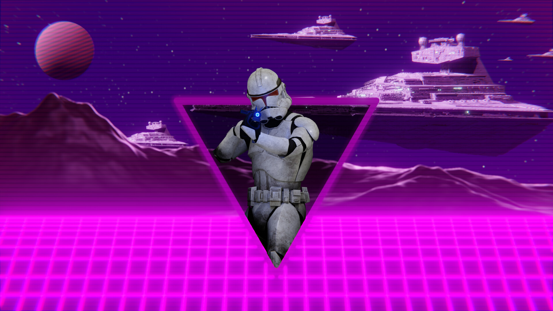 The Moderator - Synth Wars - Phase II Clone Trooper