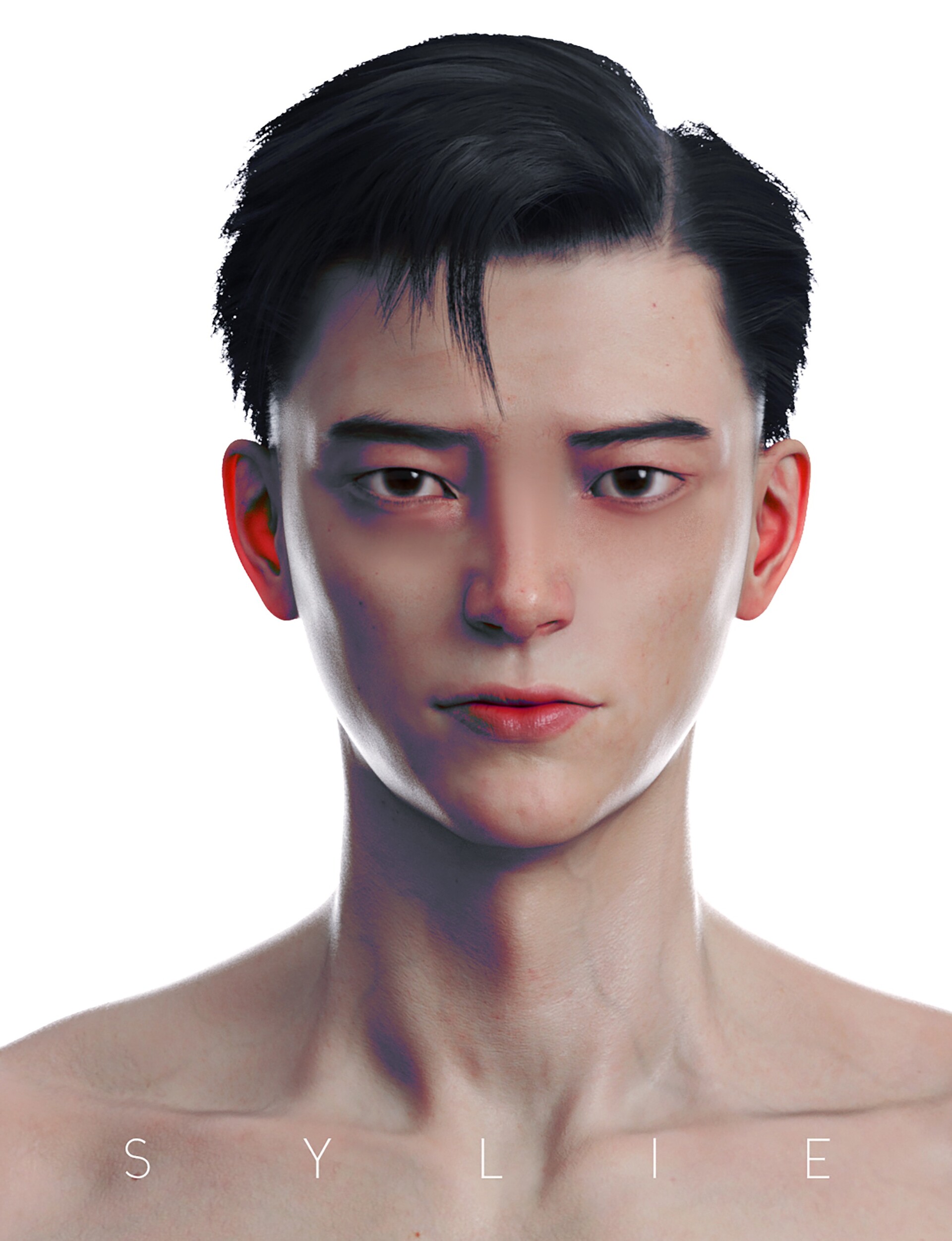 ArtStation - Male head practice