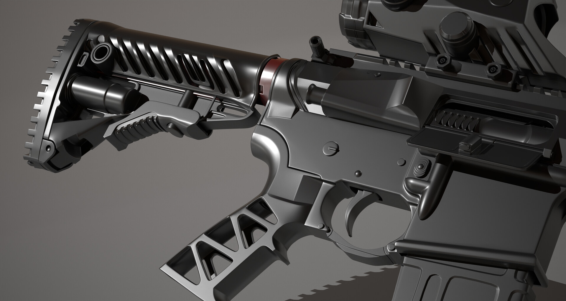 Jonathan Beaumier - Customized M4 Fully Modular