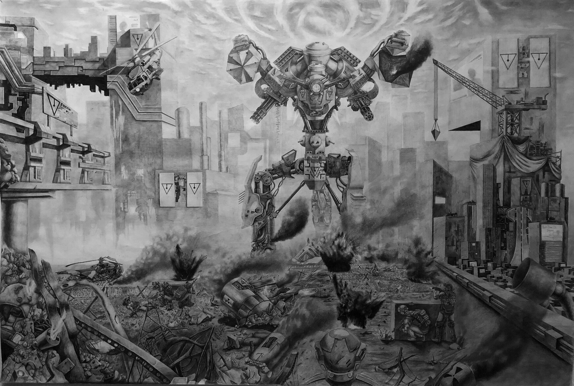 Derek Yu - some drawings [15-18 yr old]