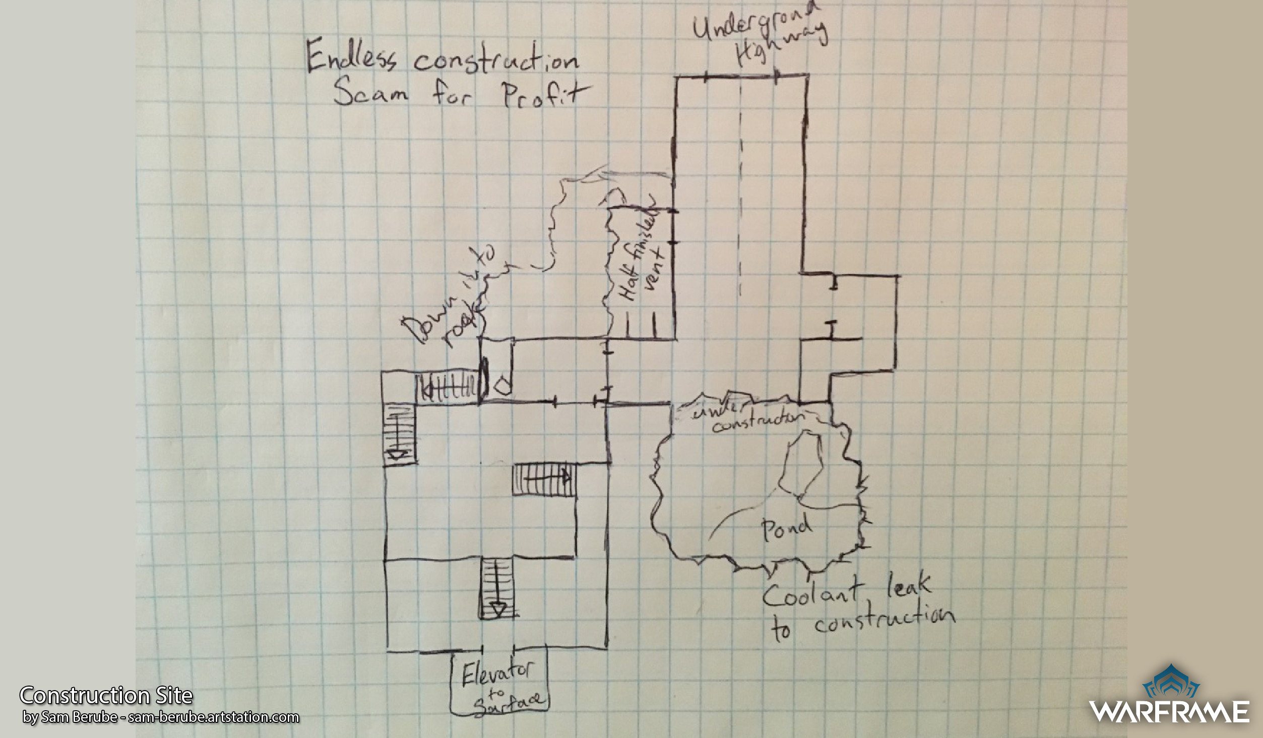 Sam Berube - Orb Vallis - Construction Site