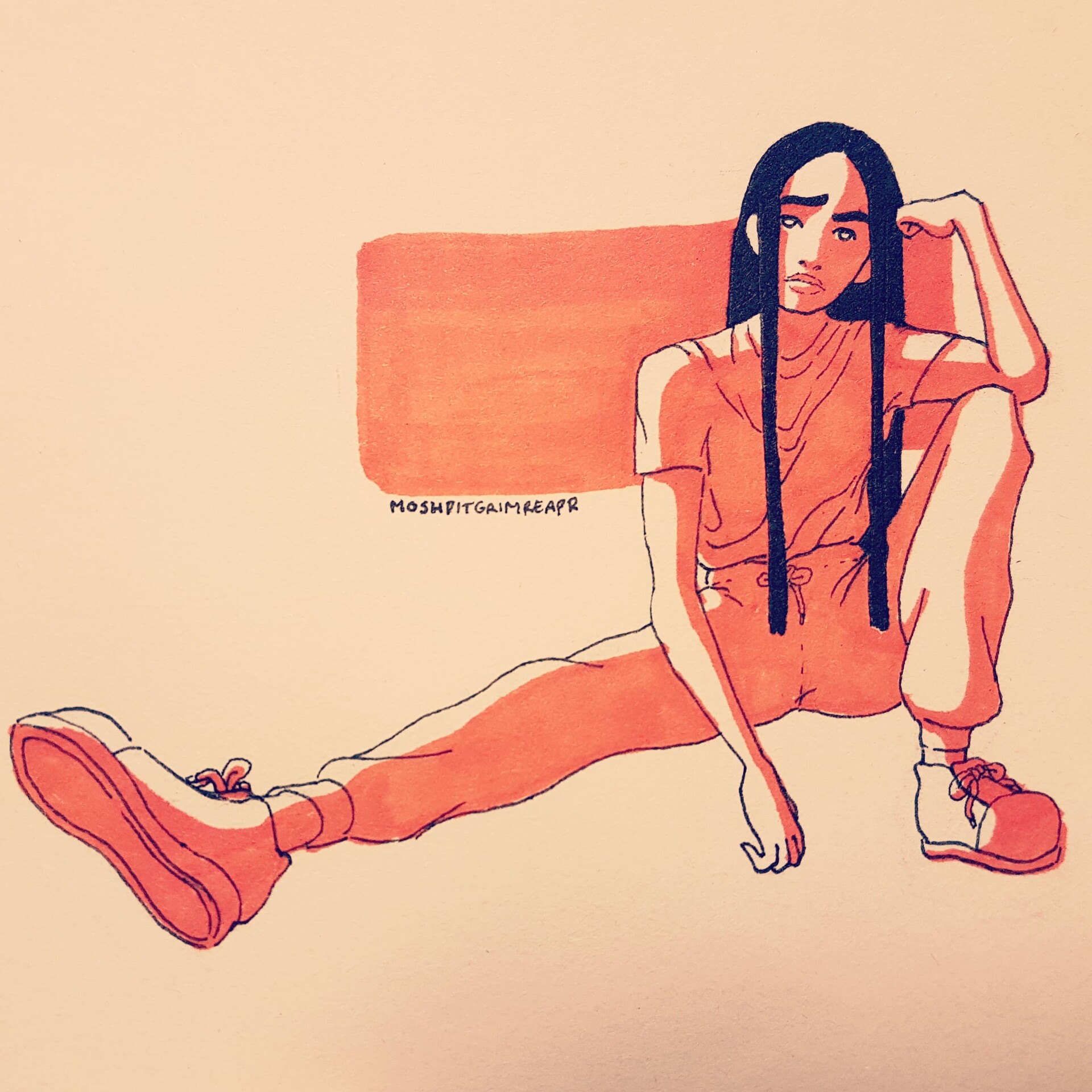 ArtStation - Sitting pose